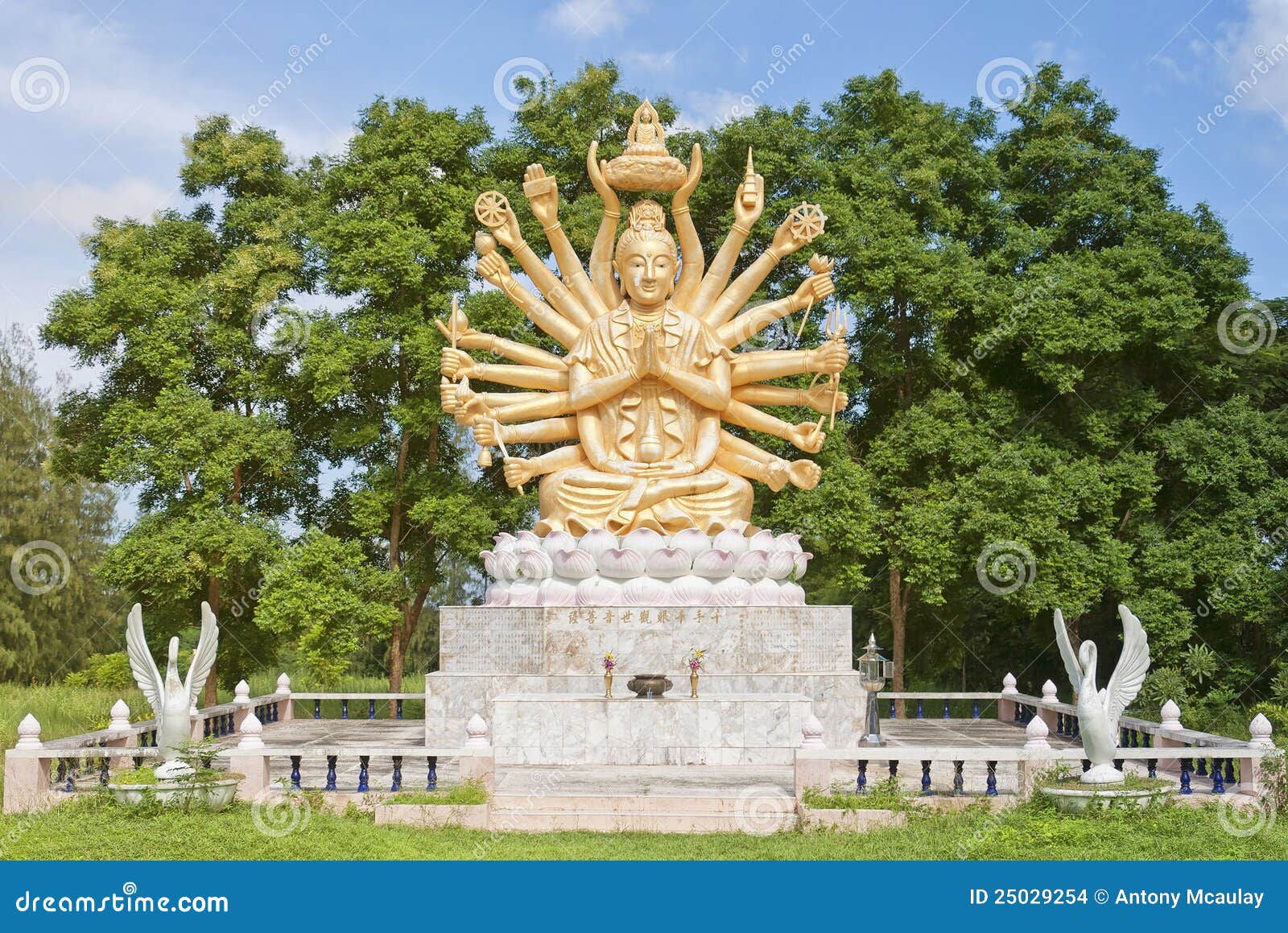 Multi armed buddha 03 stock photo. Image of sculpture - 25029254