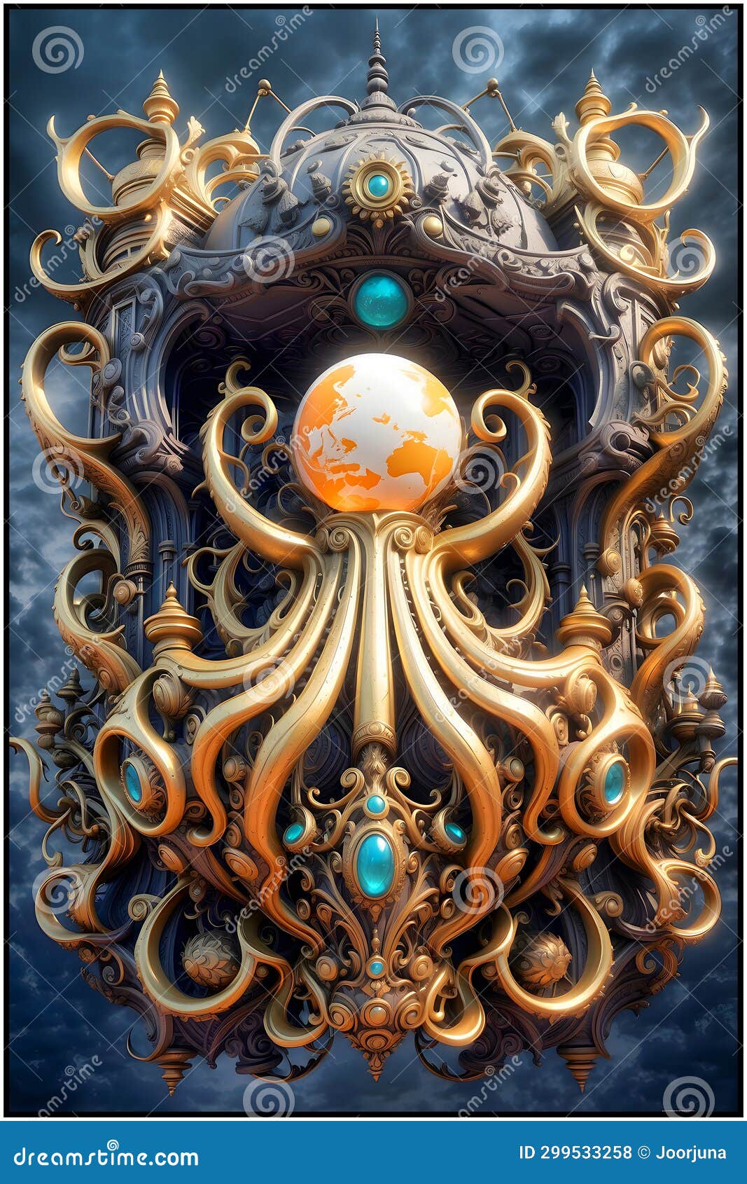 The Multi Armed Female Octopus Wears Sunglasses Carrying A Lollipop ...