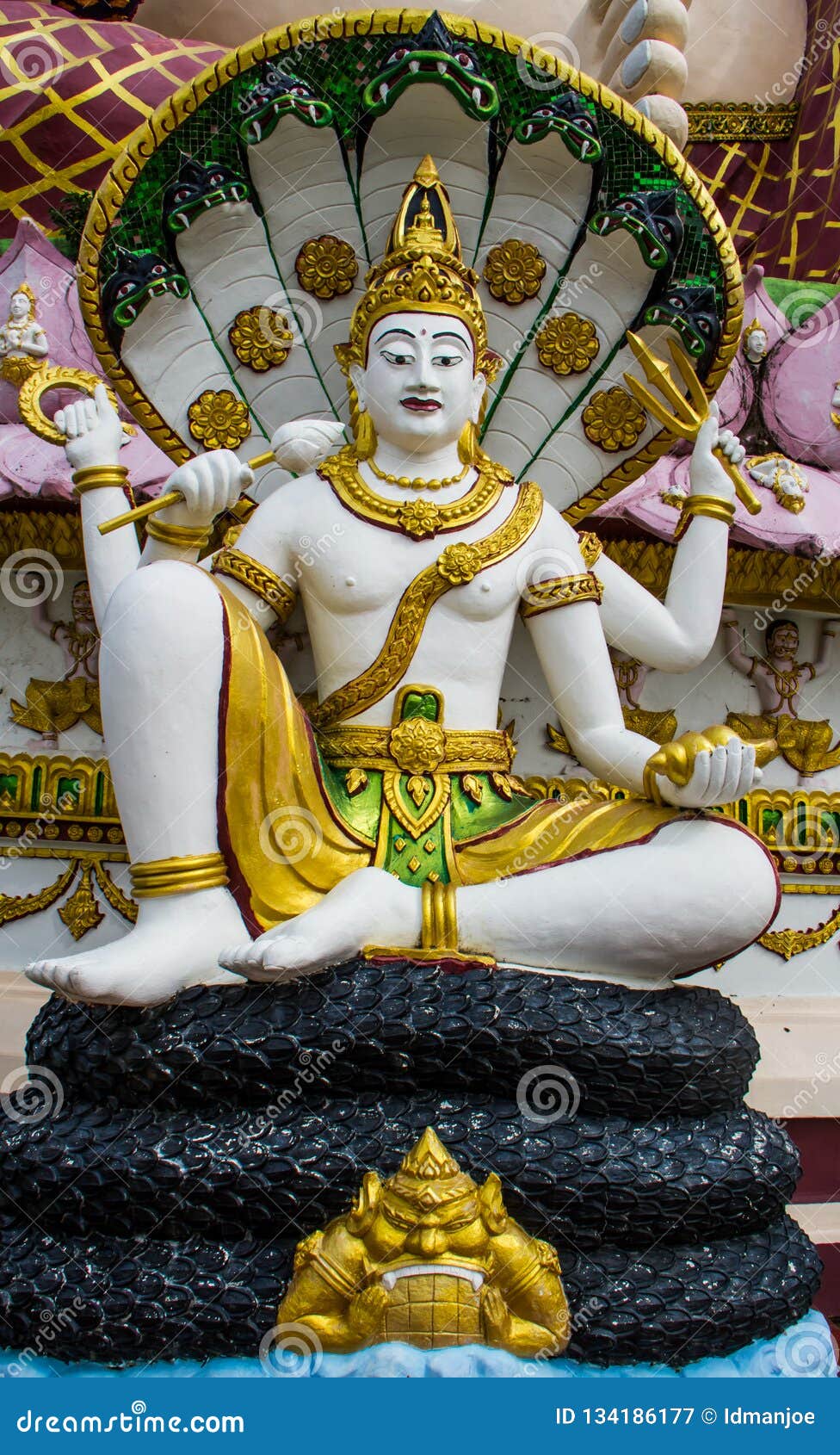 Multi armed statue stock image. Image of human, shiva - 134186177