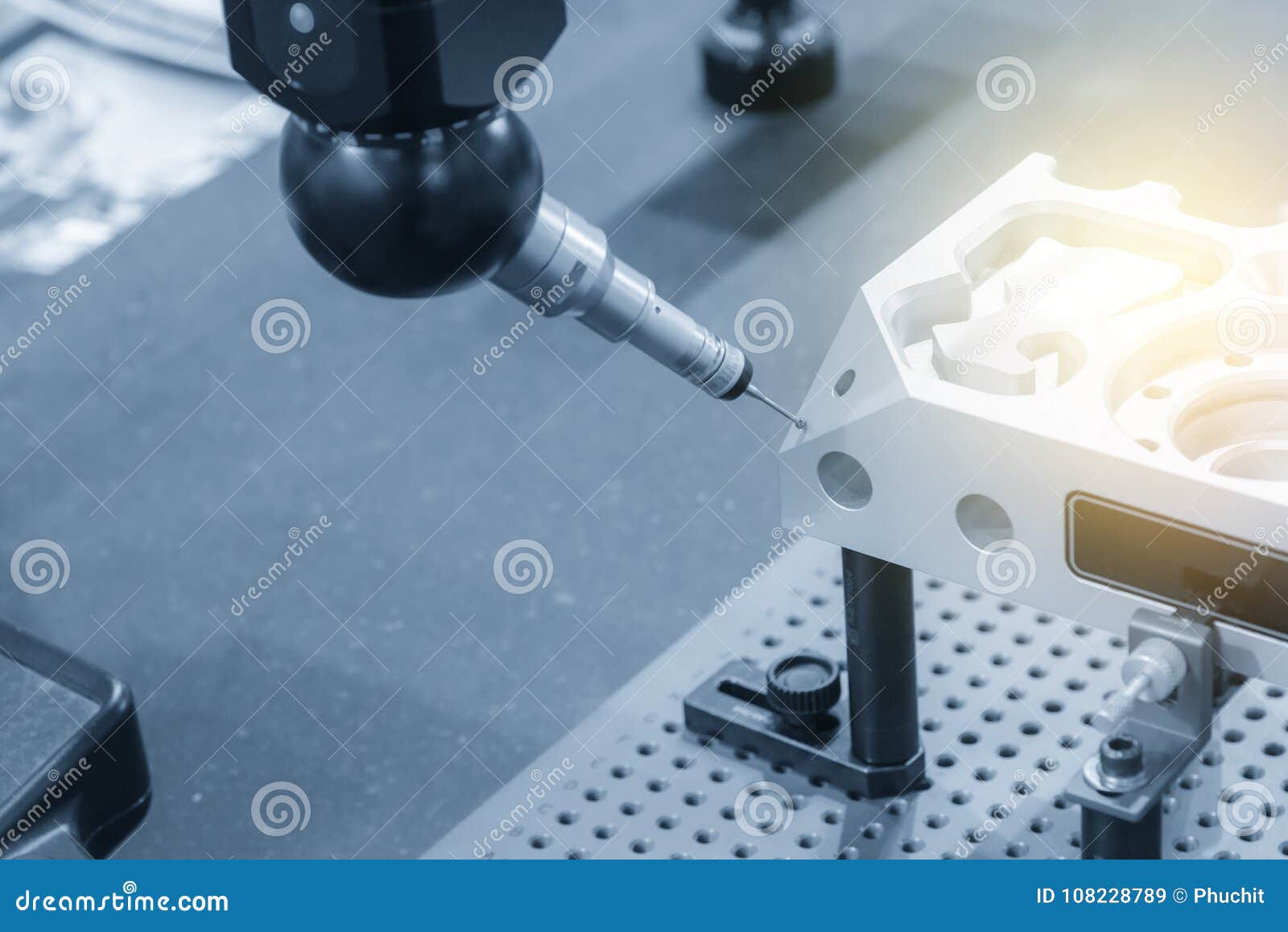 Six-axis Coordinate Measuring Machines (CMMs). Royalty-Free Stock Photo ...
