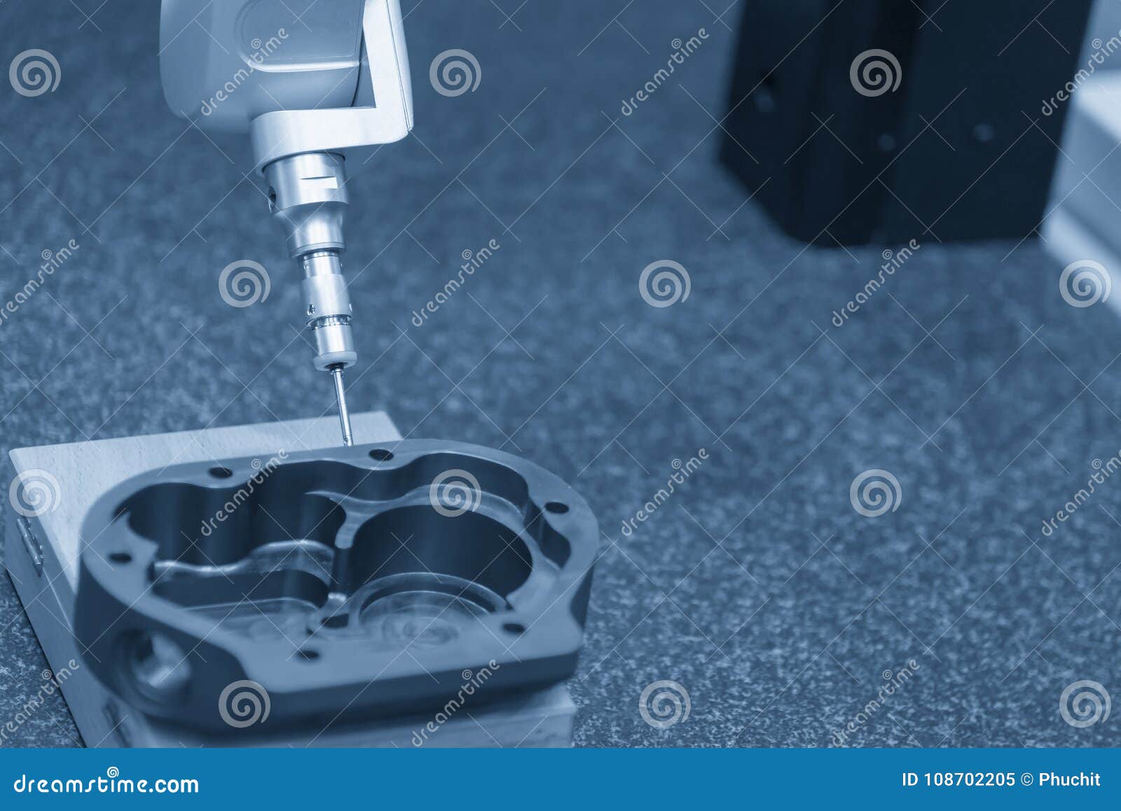 The Multi-axis Coordinate Measuring Machine, Stock Image - Image of ...