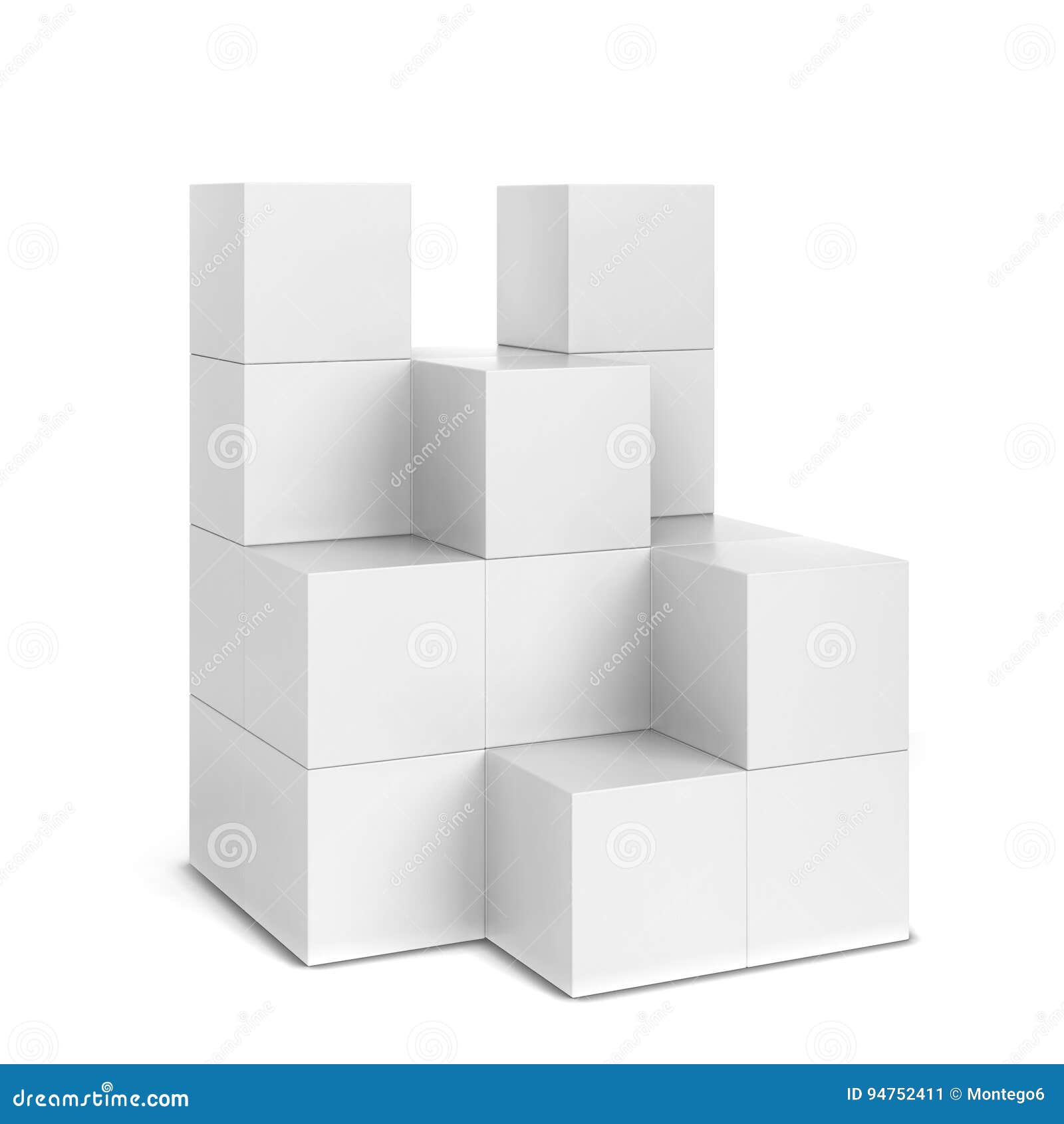 Multi box display stock illustration. Illustration of geometric - 94752411