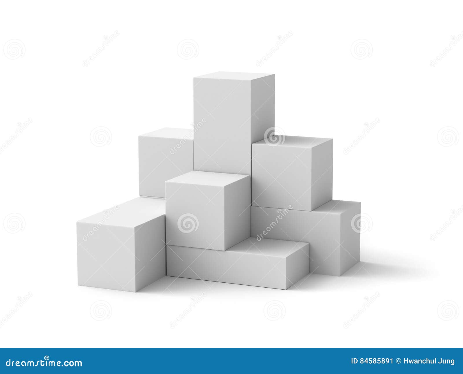 Multi box dlsplay stock illustration. Illustration of store - 84585891