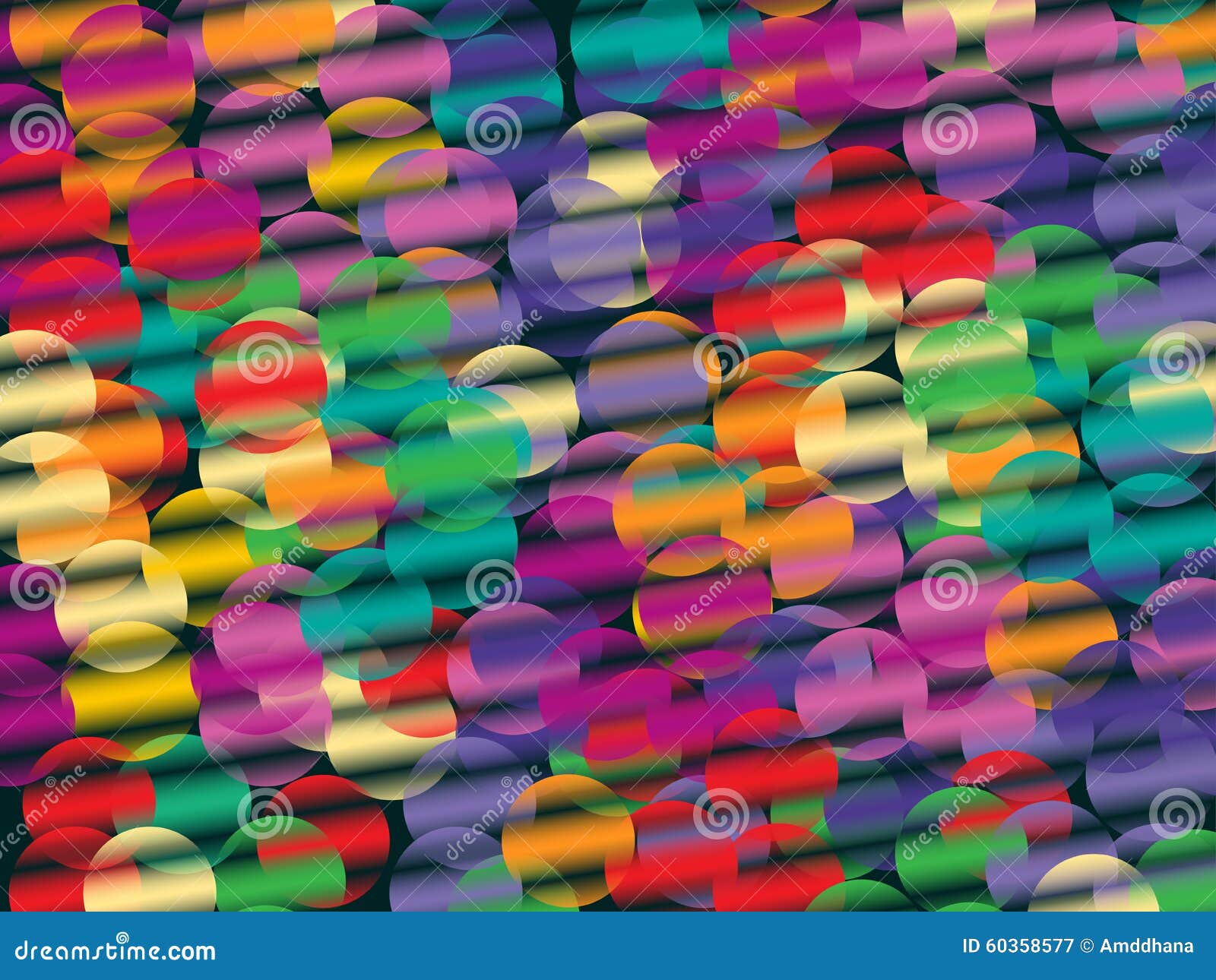 Multi Circle Abstract Background Stock Vector - Illustration of ...