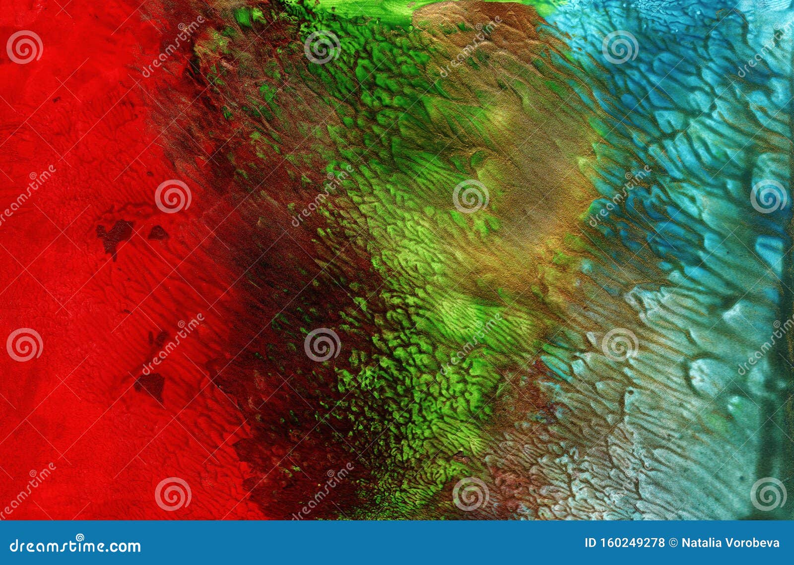 Multi Color Background, Hand-painted Texture Stock Illustration ...