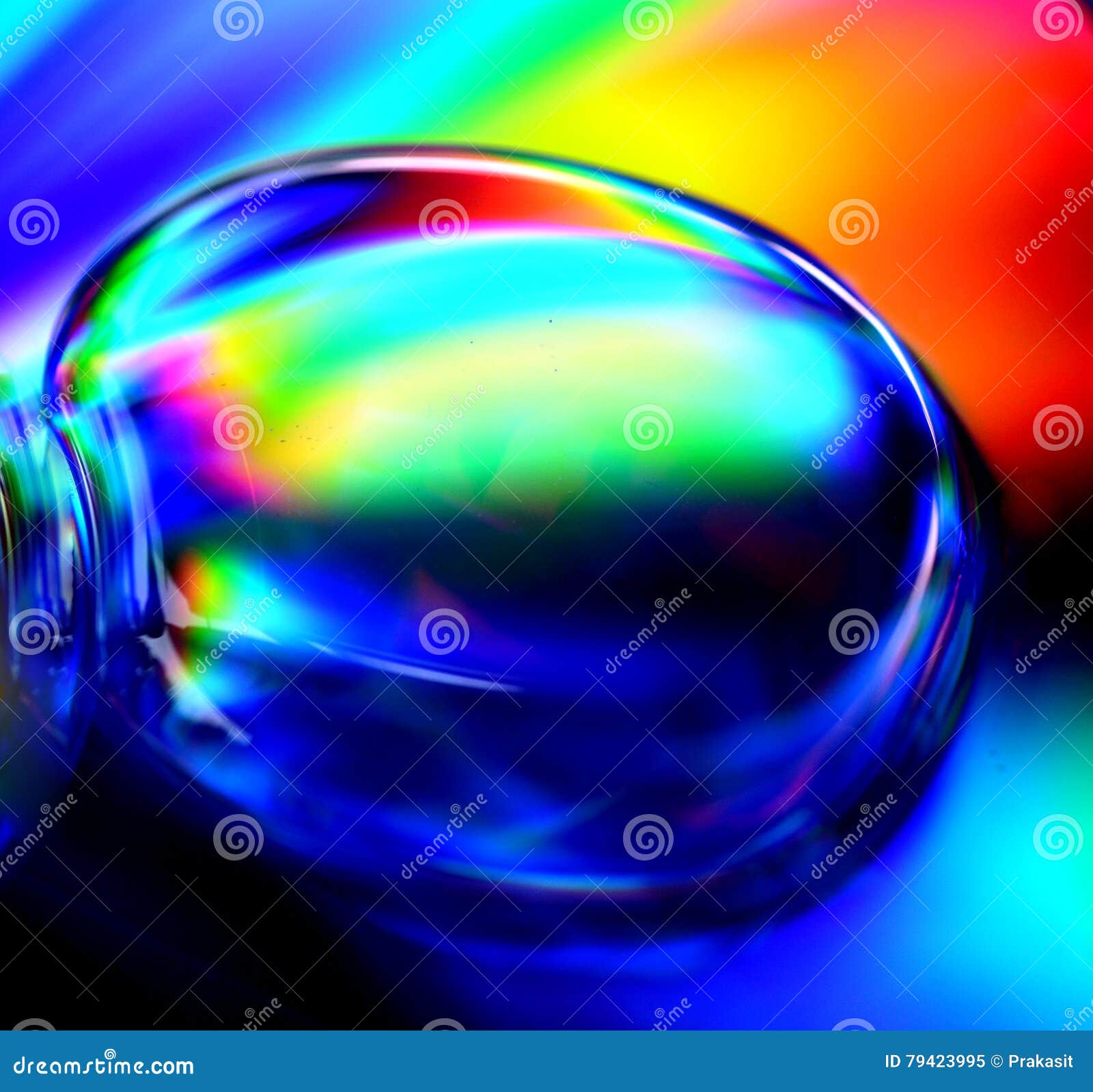 Multi-Color Background Light Reflection Stock Image - Image of ...