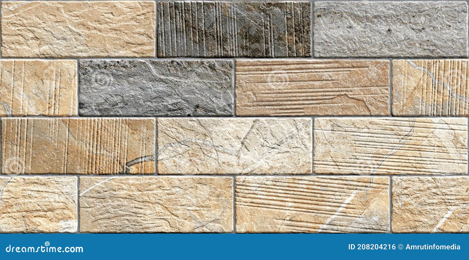 Rustic Finish Marble Design Stock Photo - Image of design, block: 208204216