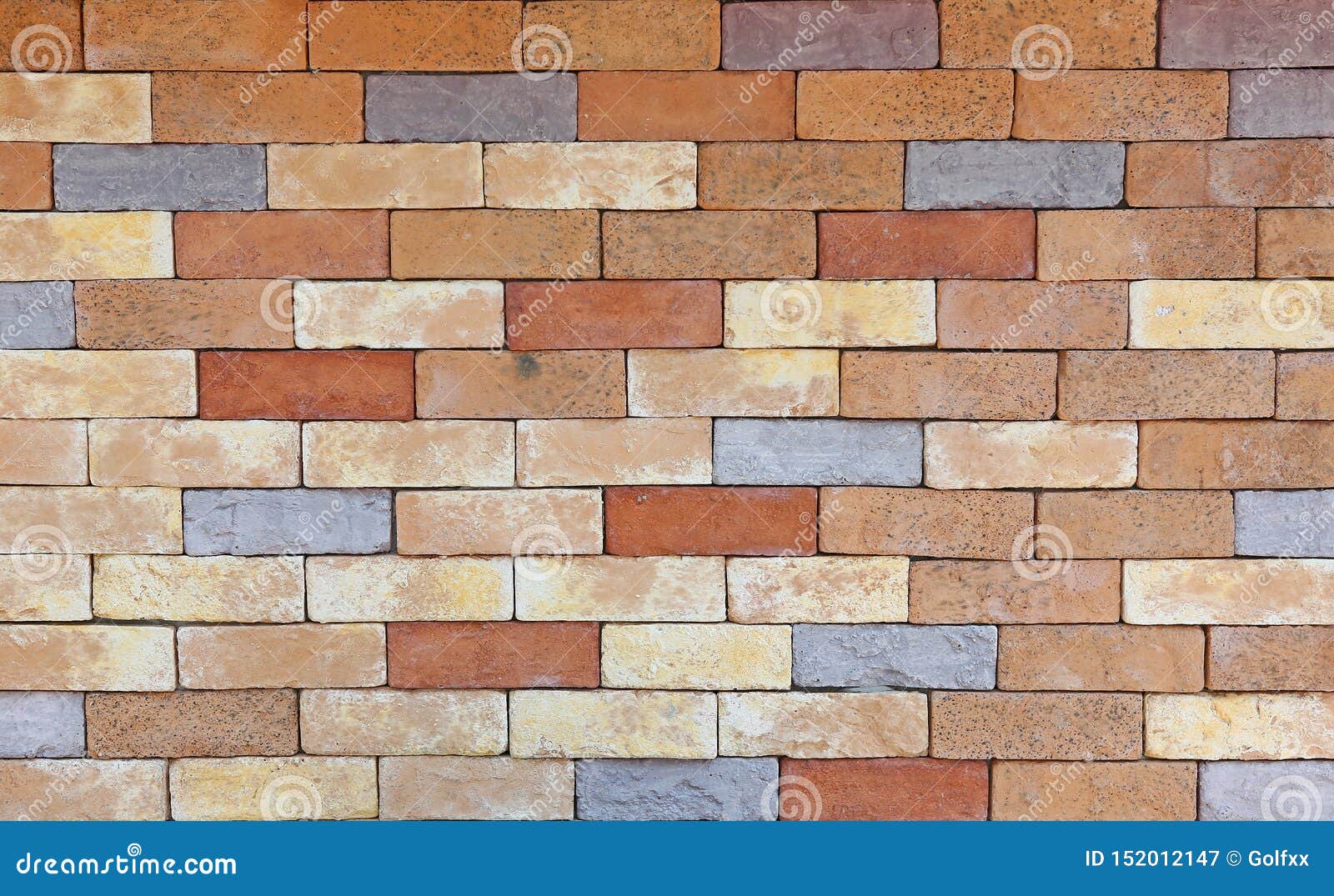 Multi-color Bricks Wall Pattern, Stone Wall Decorative Modern Style ...
