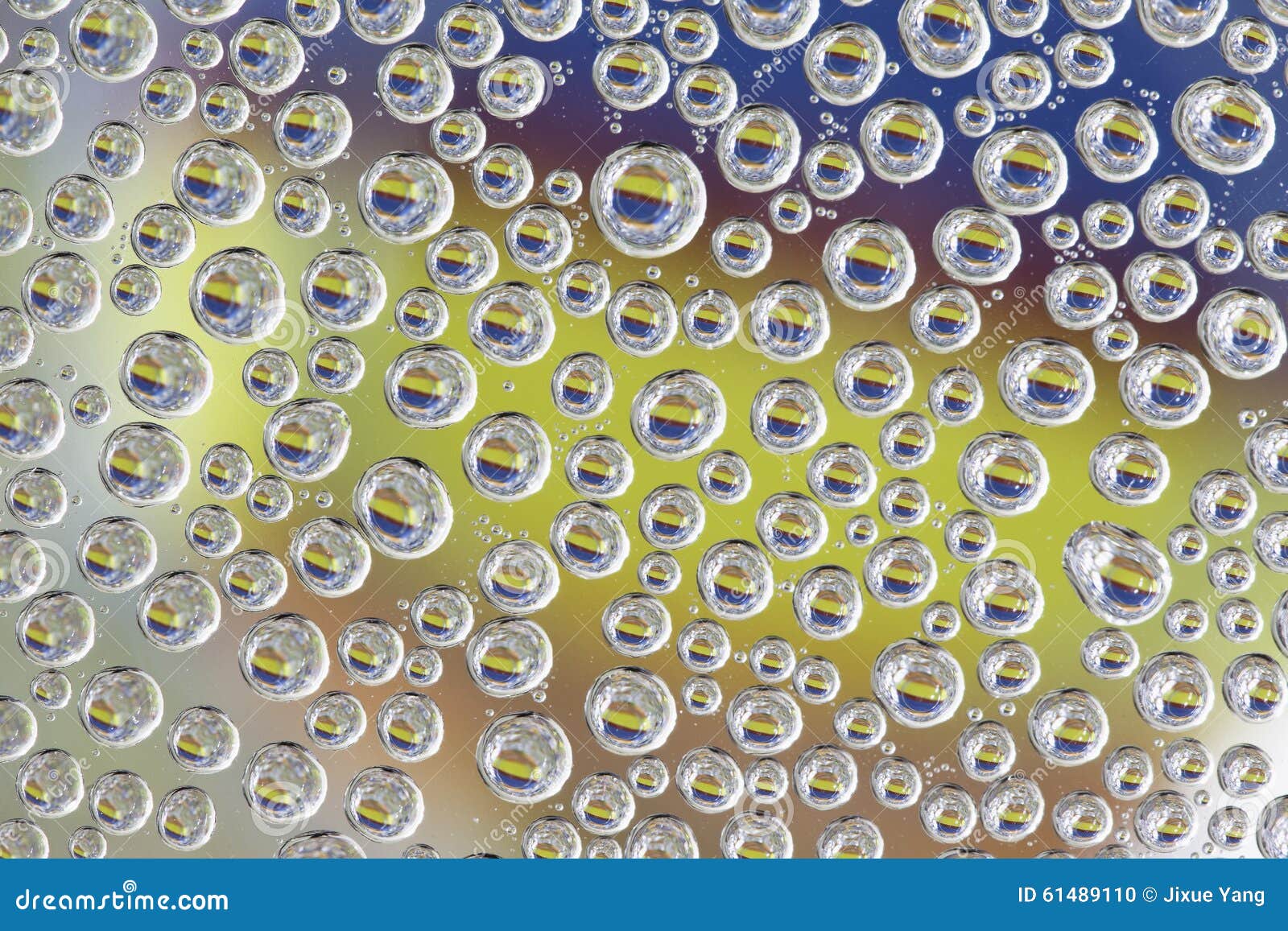 Multi Color Bubbles stock photo. Image of reflection - 61489110