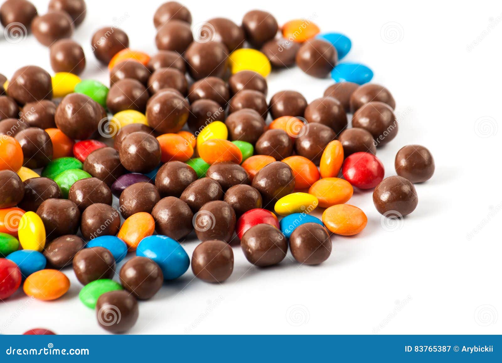 Multi color candy close up stock image. Image of group - 83765387