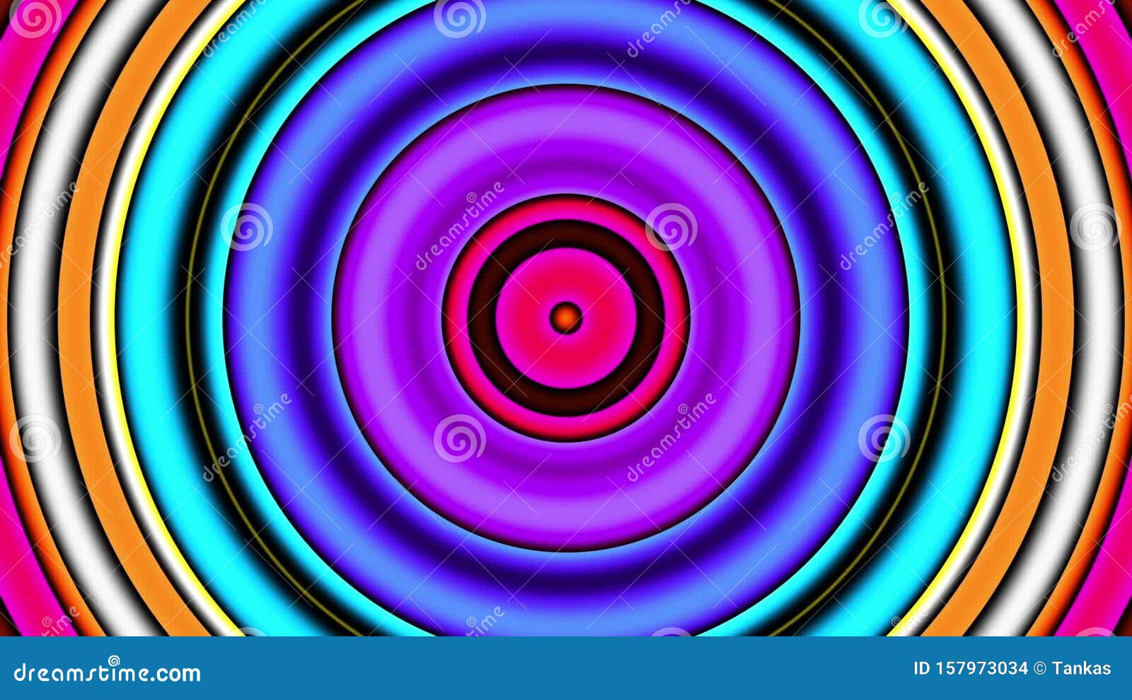 Multi Color Changing Circle. Stock Footage - Video of hypnotizing ...