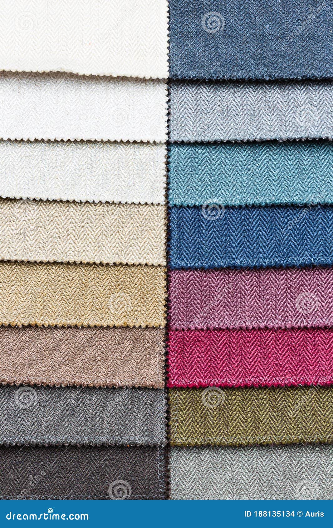 Multi Color Fabric Texture Samples Stock Photo - Image of curtain ...