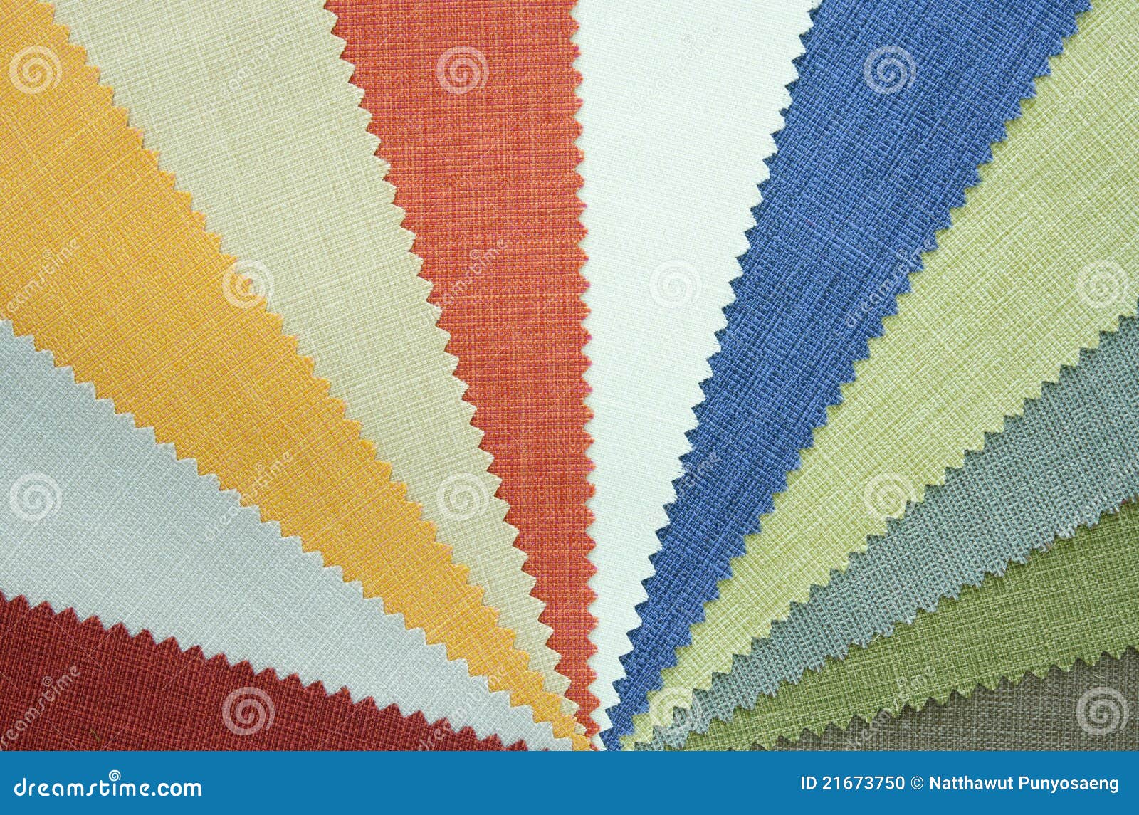 Multi Color Fabric Texture Samples Stock Photo - Image of orange ...