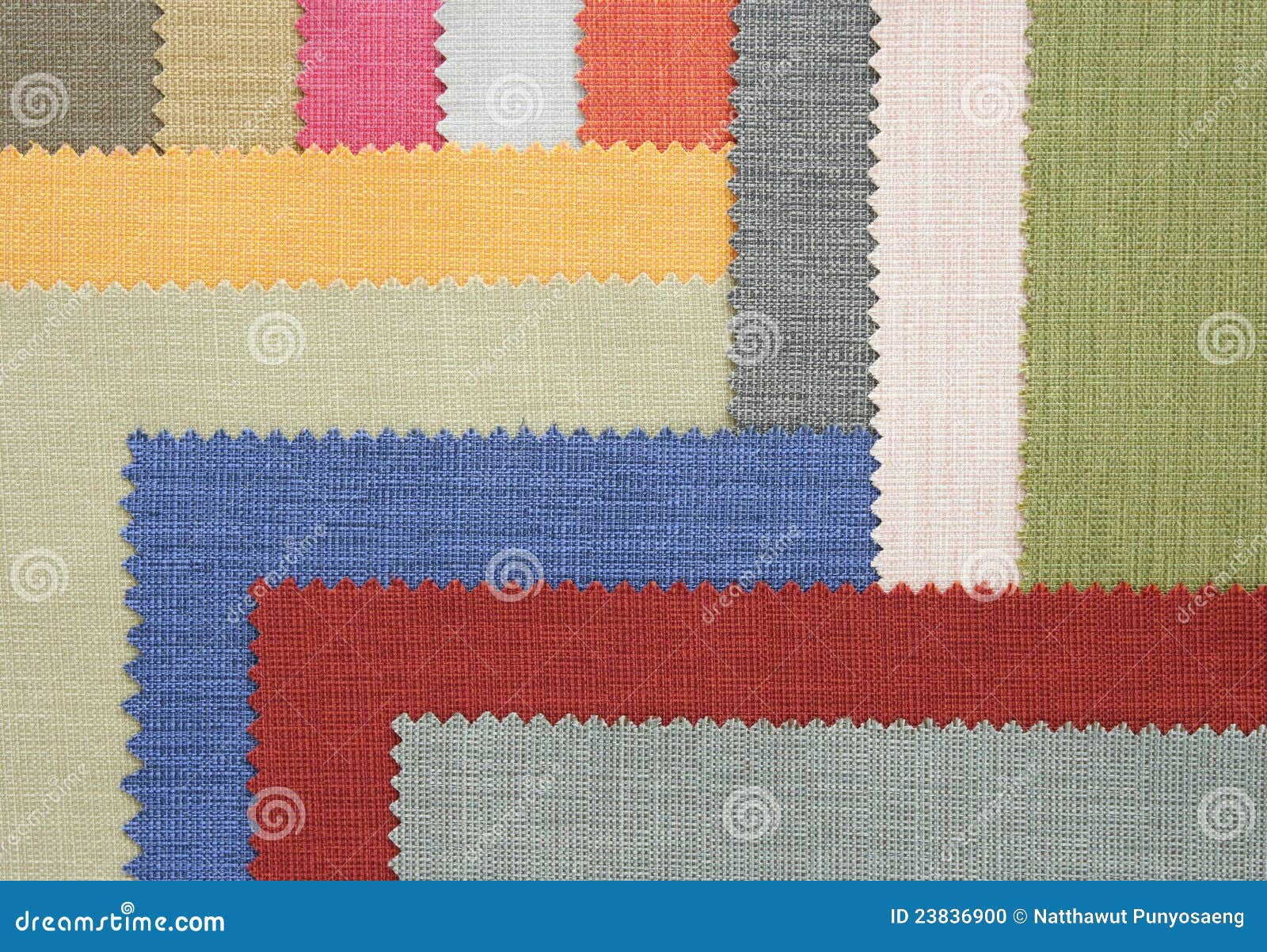 Multi Color Fabric Texture Samples Stock Photo - Image of line, fashion ...