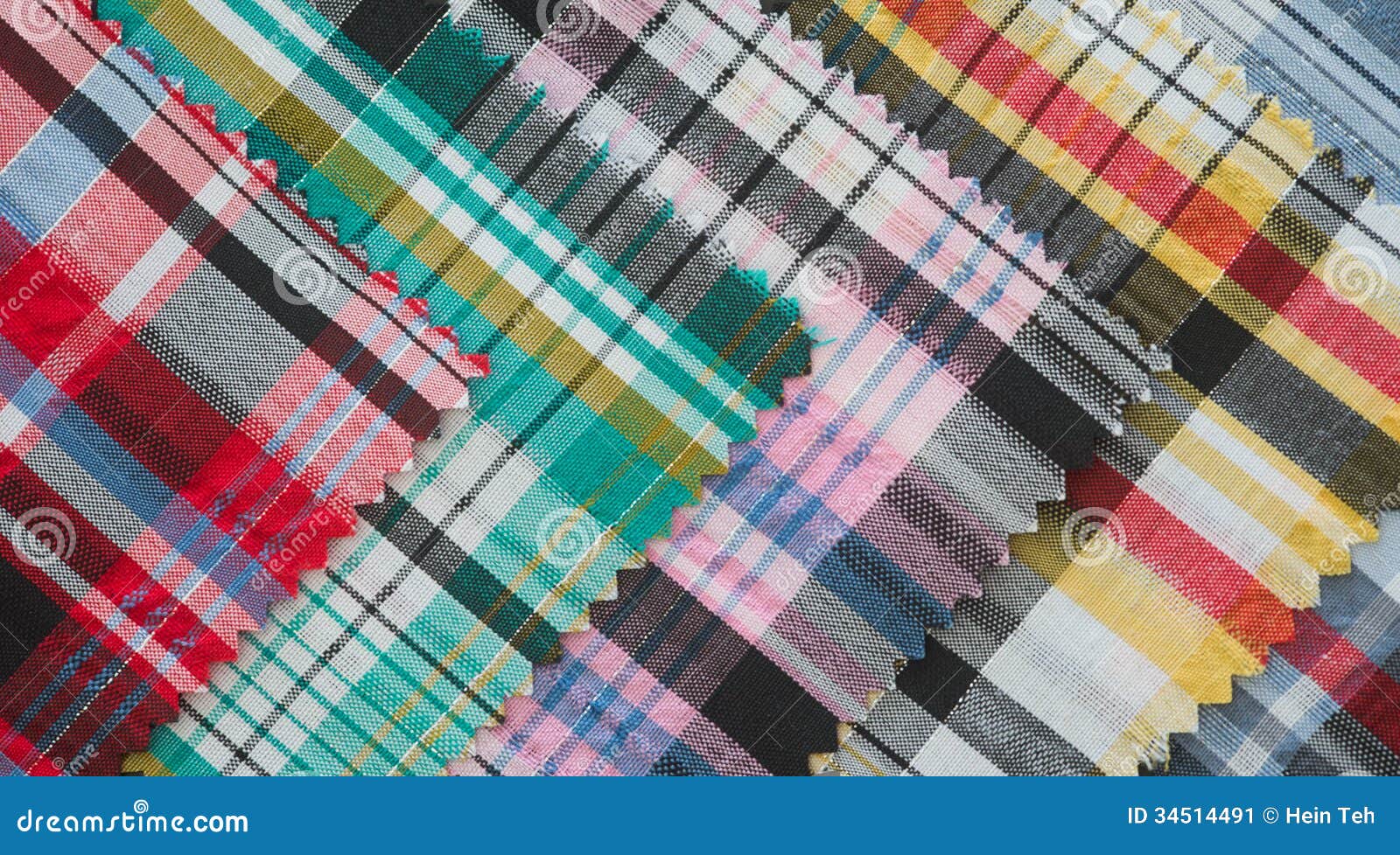 Multi Color Fabric Texture Samples Stock Image - Image of multi, design ...