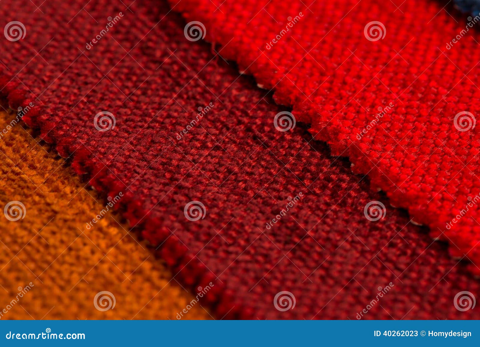 Multi Color Fabric Texture Samples Stock Image - Image of blue, concept ...