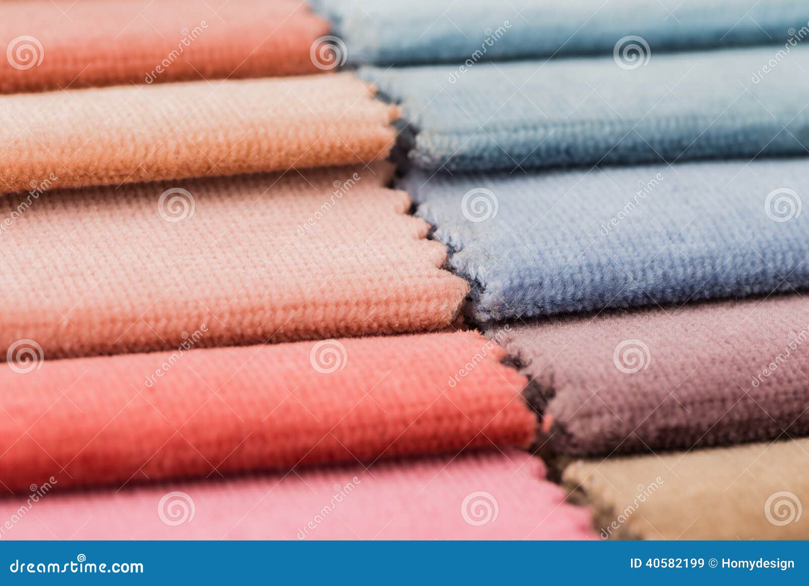 Multi Color Fabric Texture Samples Stock Image - Image of quality ...