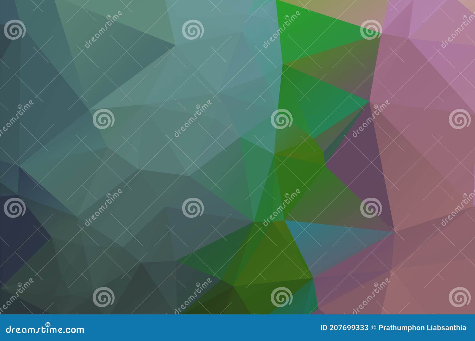 Multi Color Geometric Triangular Low Poly Background Style Stock Vector ...