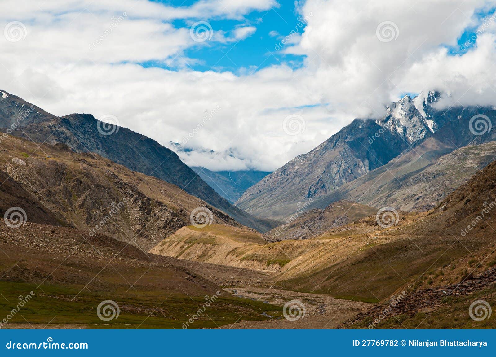 Multi-color hills in Spiti stock photo. Image of india - 27769782