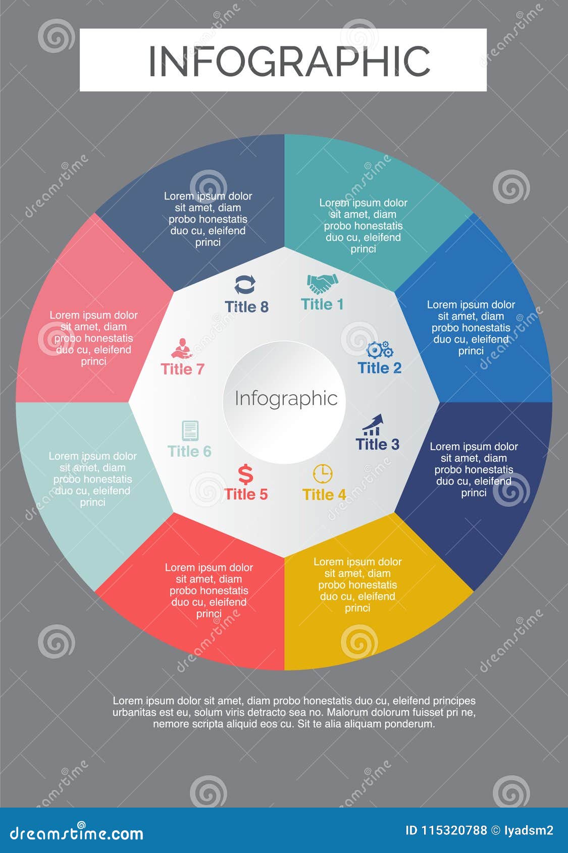 Multi Color Infographics Design Vector Business Stock Vector ...