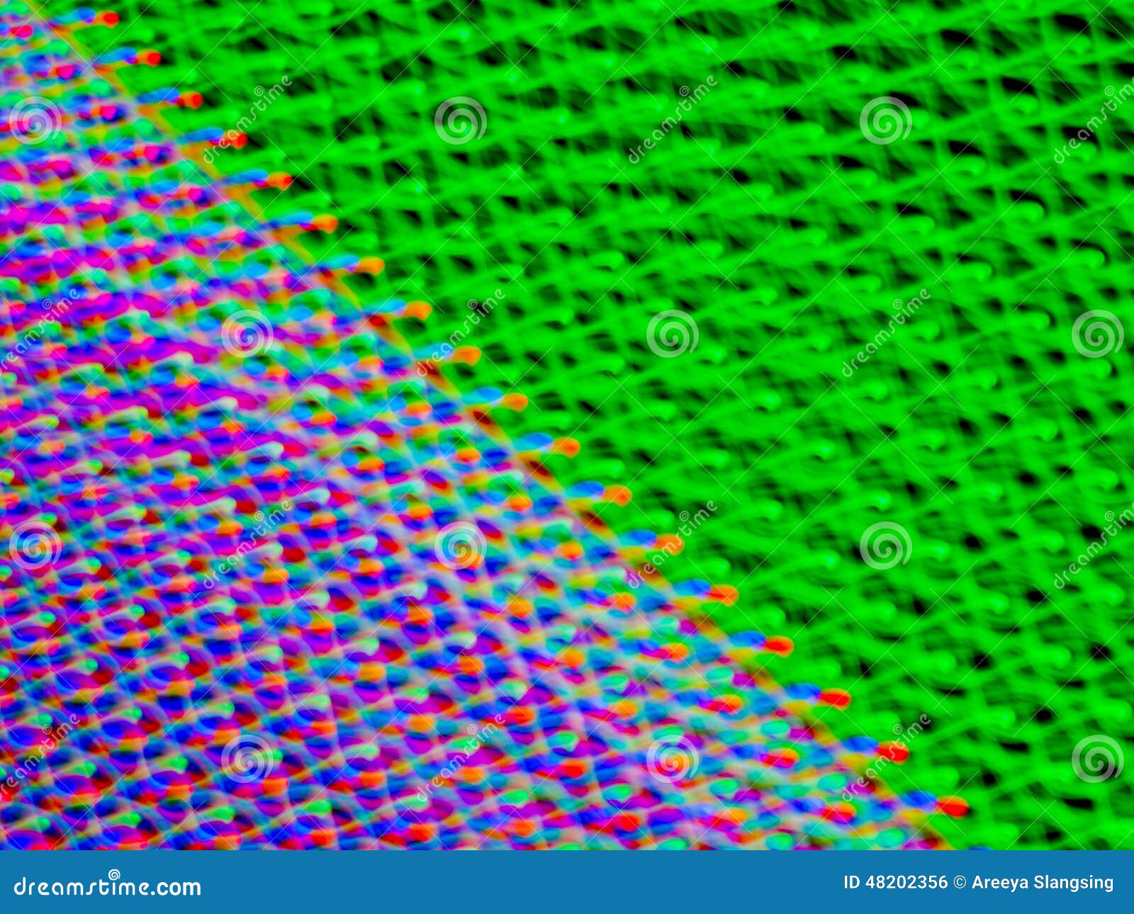 Multi Color of LED on Screen Panel, Stock Photo - Image of panel, green ...