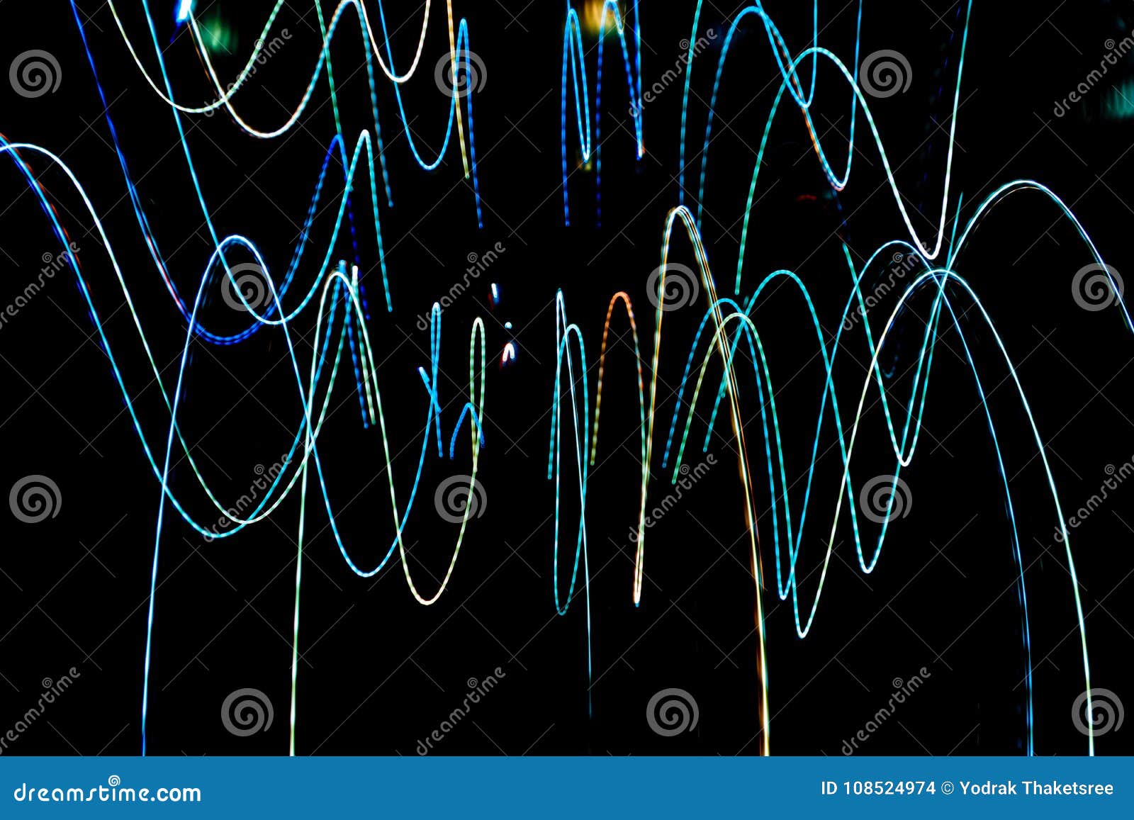 Multi Color Lighting Pattern Background Stock Photo - Image of abstract ...