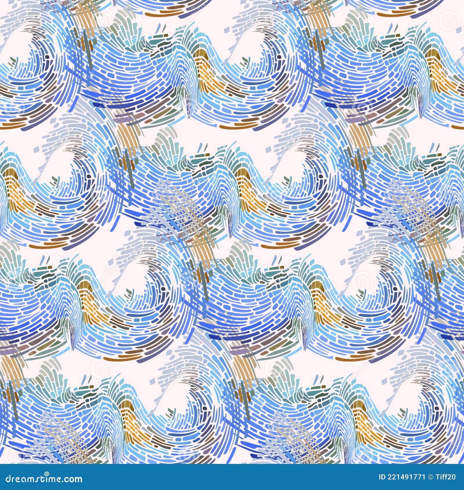 Multi-color Mosaic Background. Seamless Pattern Stock Vector ...