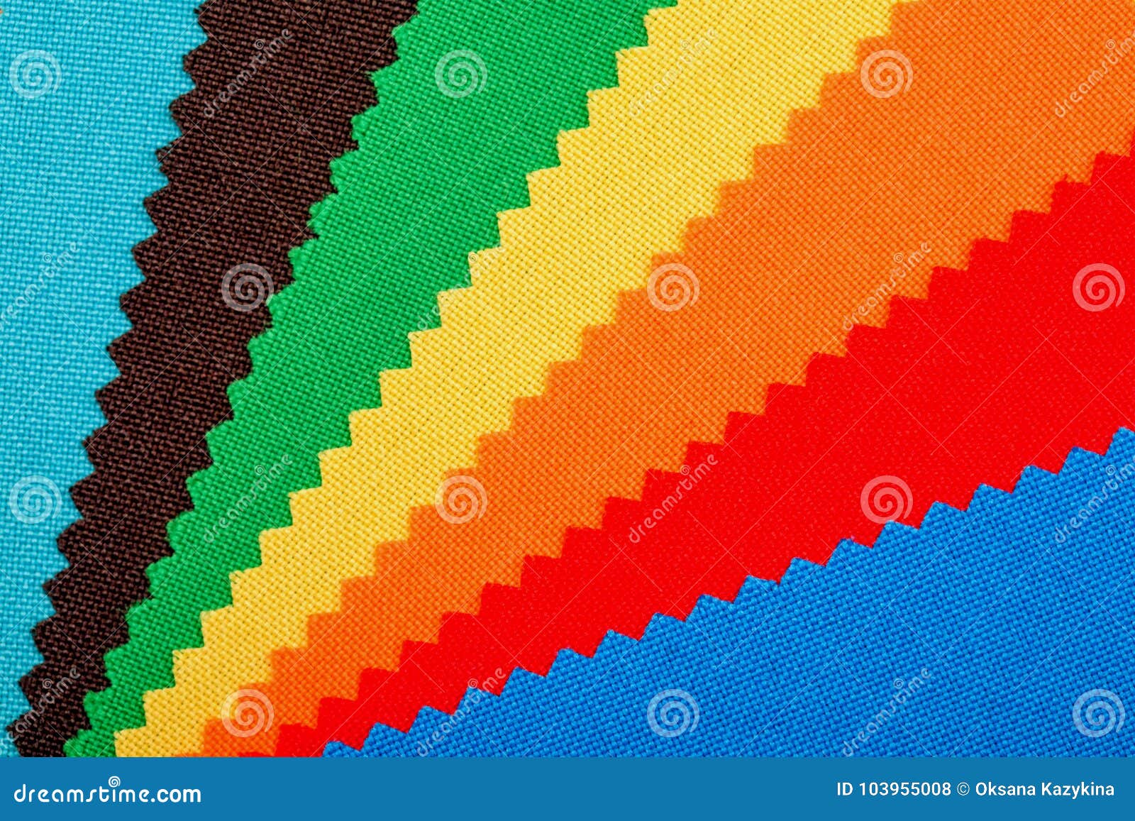 Multi-color Patterns of Fabric Texture Details Stock Photo - Image of ...