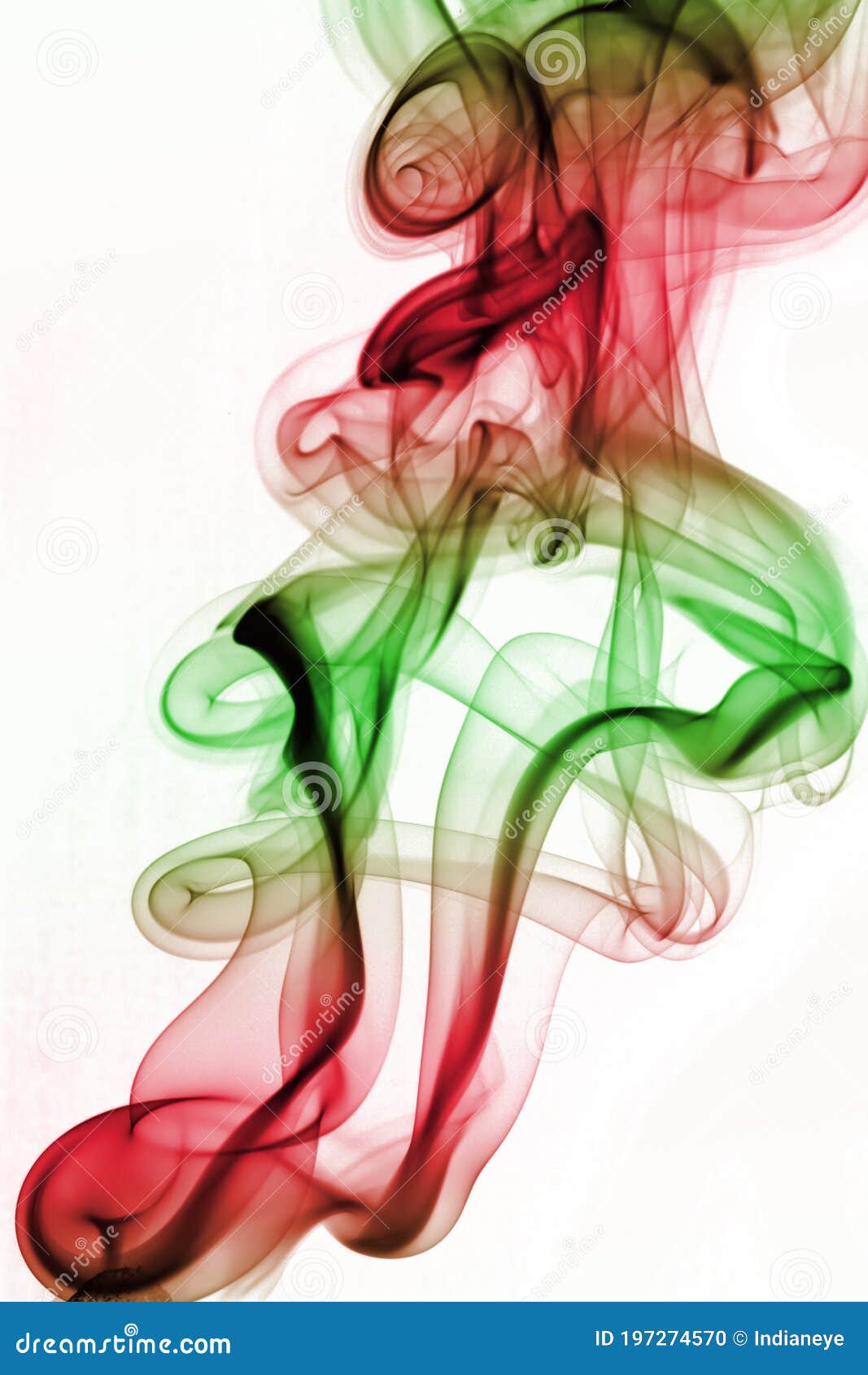 Multi Color Smoke stock photo. Image of smoking, front - 197274570
