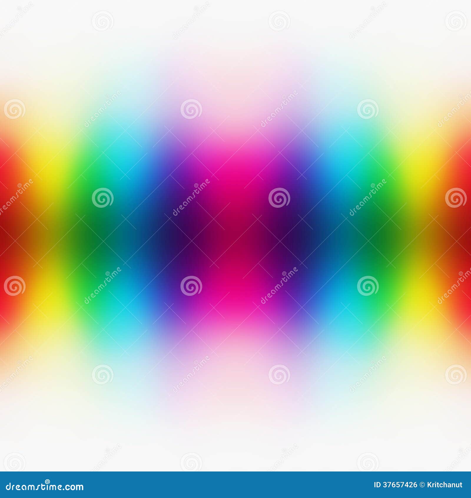 Multi-color Spectrum Abstract Background Stock Illustration ...