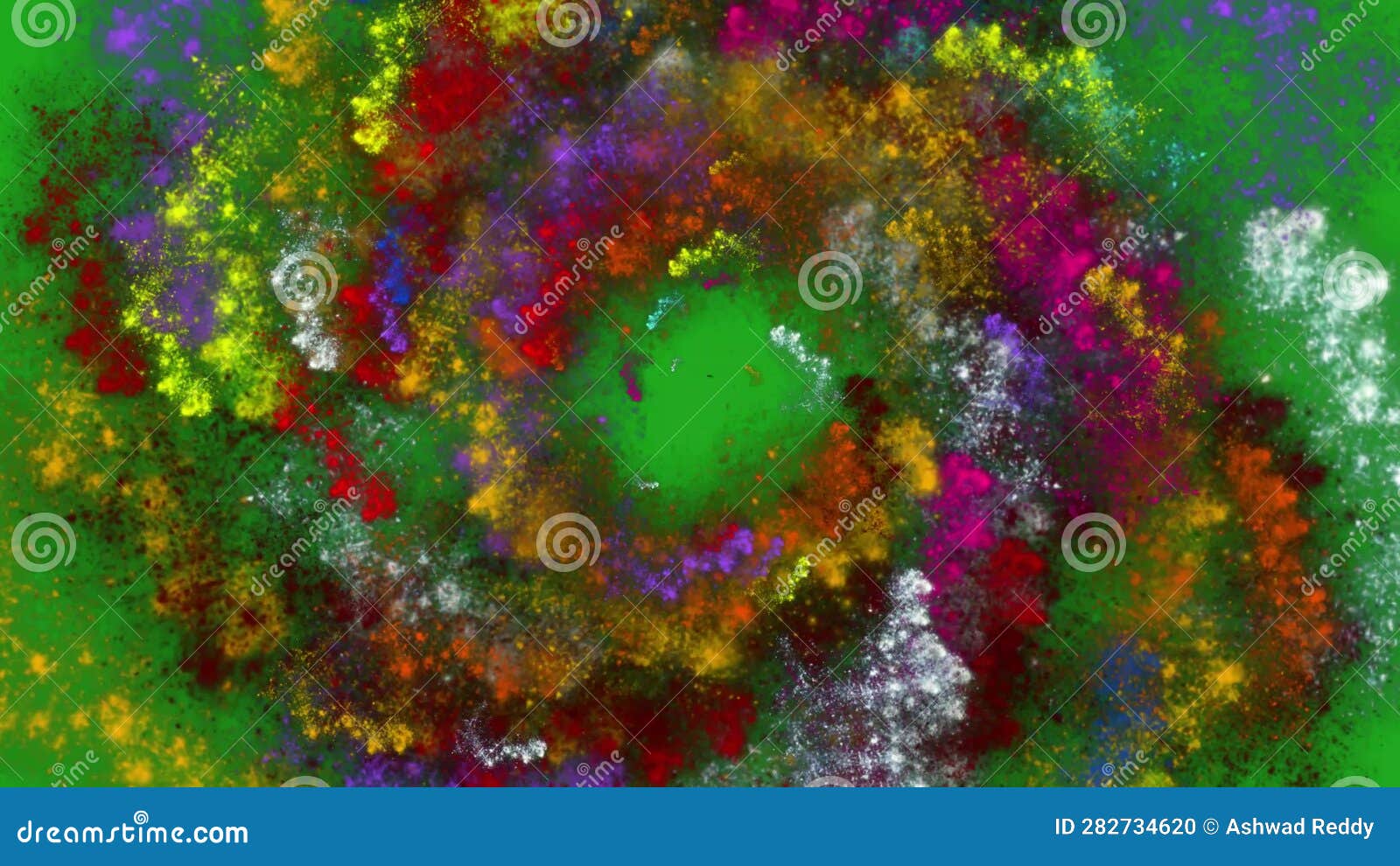 Multi Color Splashes Green Screen Motion Graphics Stock Footage - Video ...