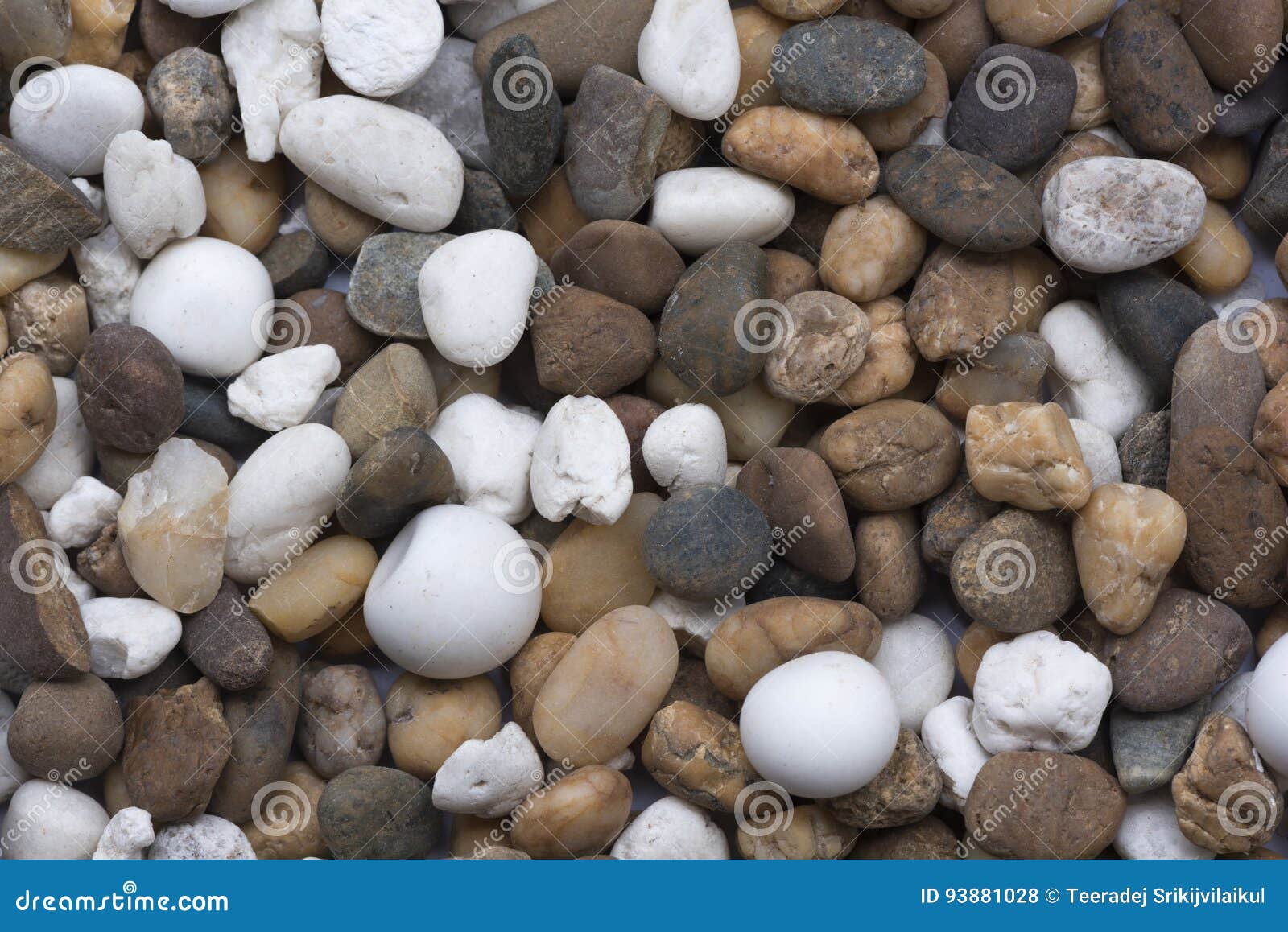 Multi-color Stones on the Ground Stock Photo - Image of material ...