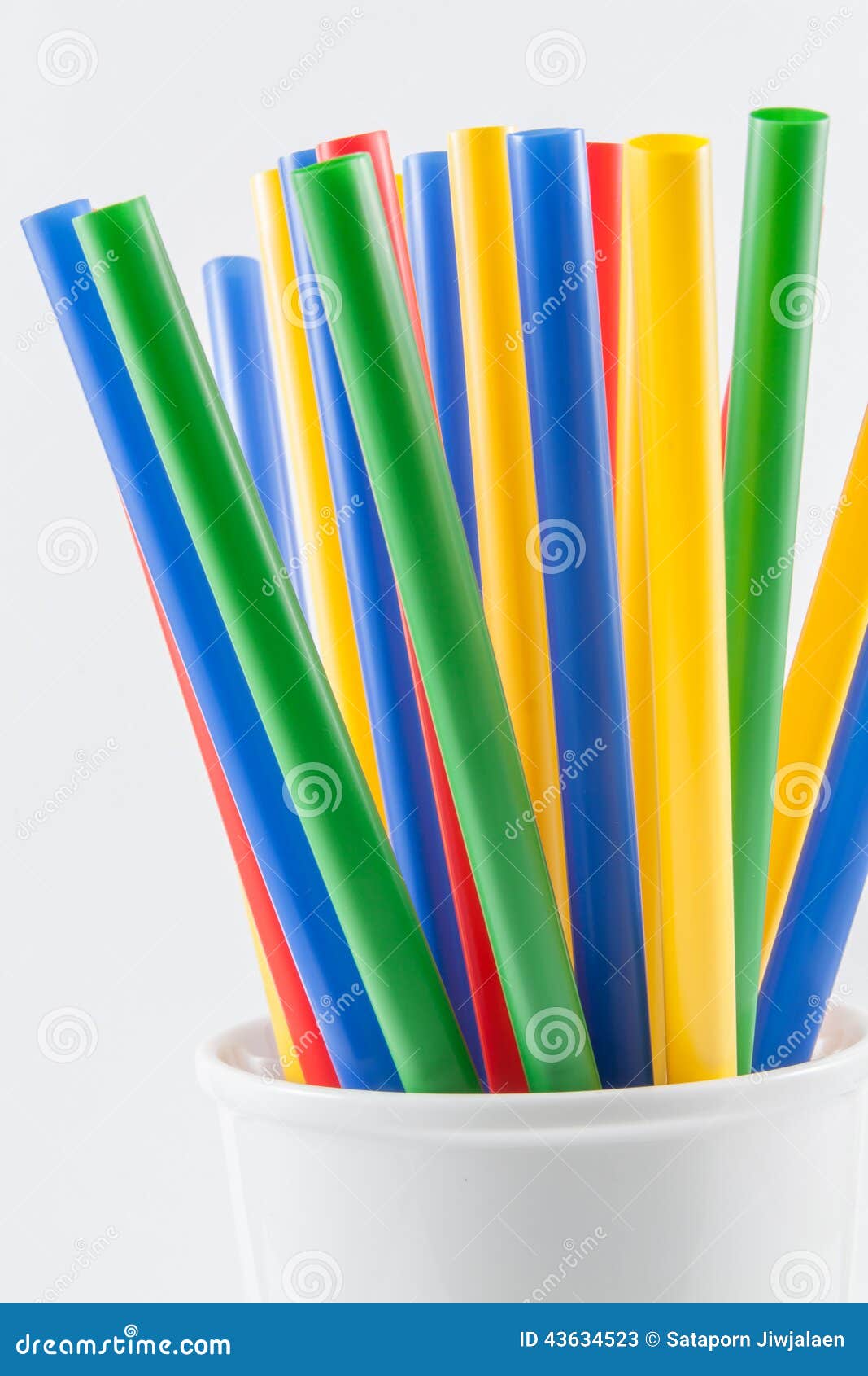 Multi Color straws stock image. Image of color, drink - 43634523