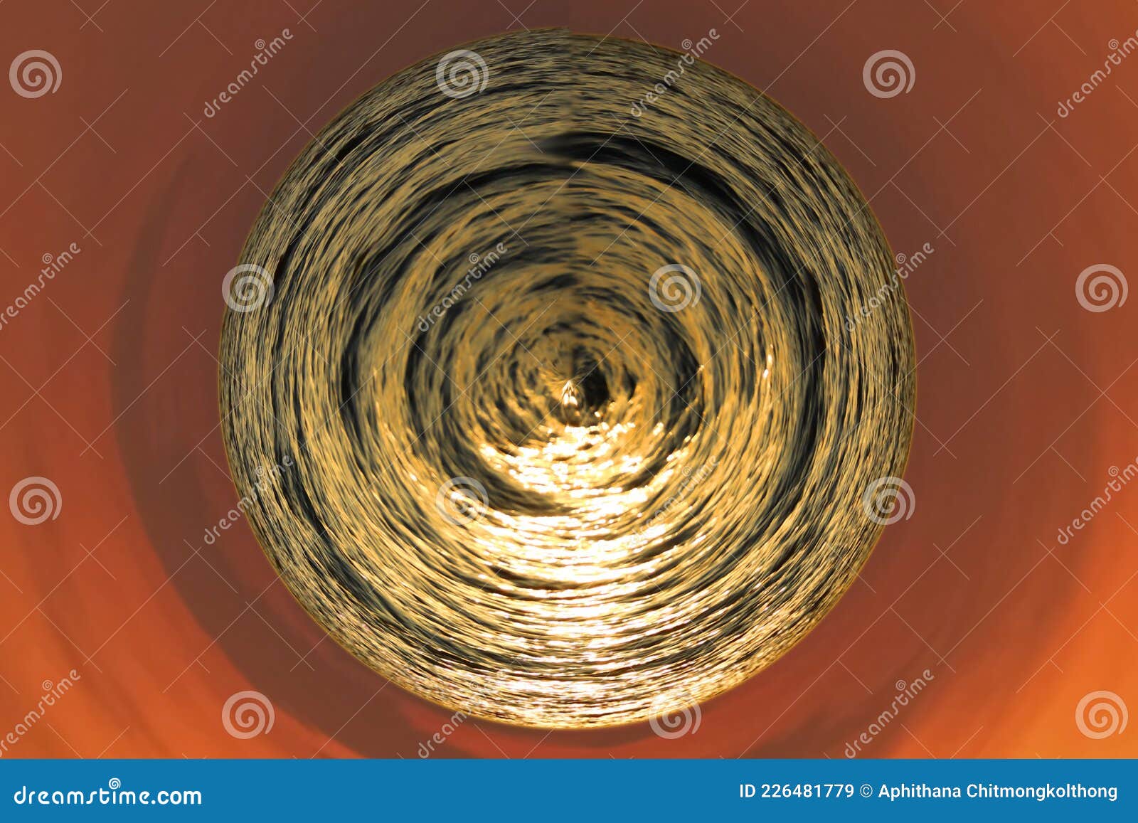 Multi Color Swirling Blend Effect Circle Pattern Background Stock ...