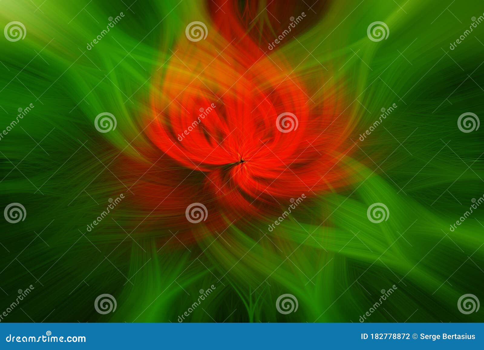 Multi-color Twirl Effect Pattern Background Stock Illustration ...