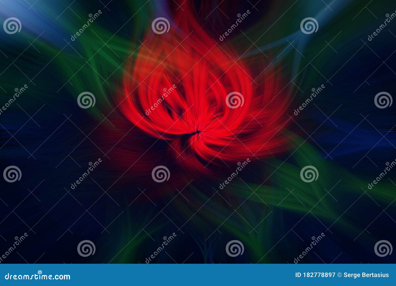 Multi-color Twirl Effect Pattern Background Stock Illustration ...