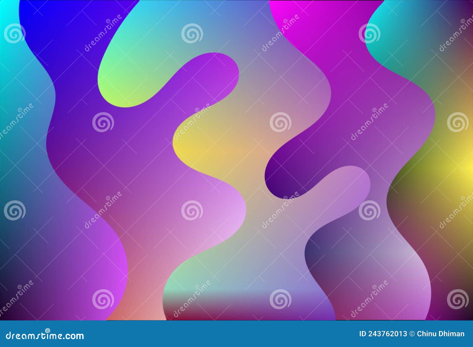 Multi-color Wave Design Abstract Texture Background Stock Vector ...
