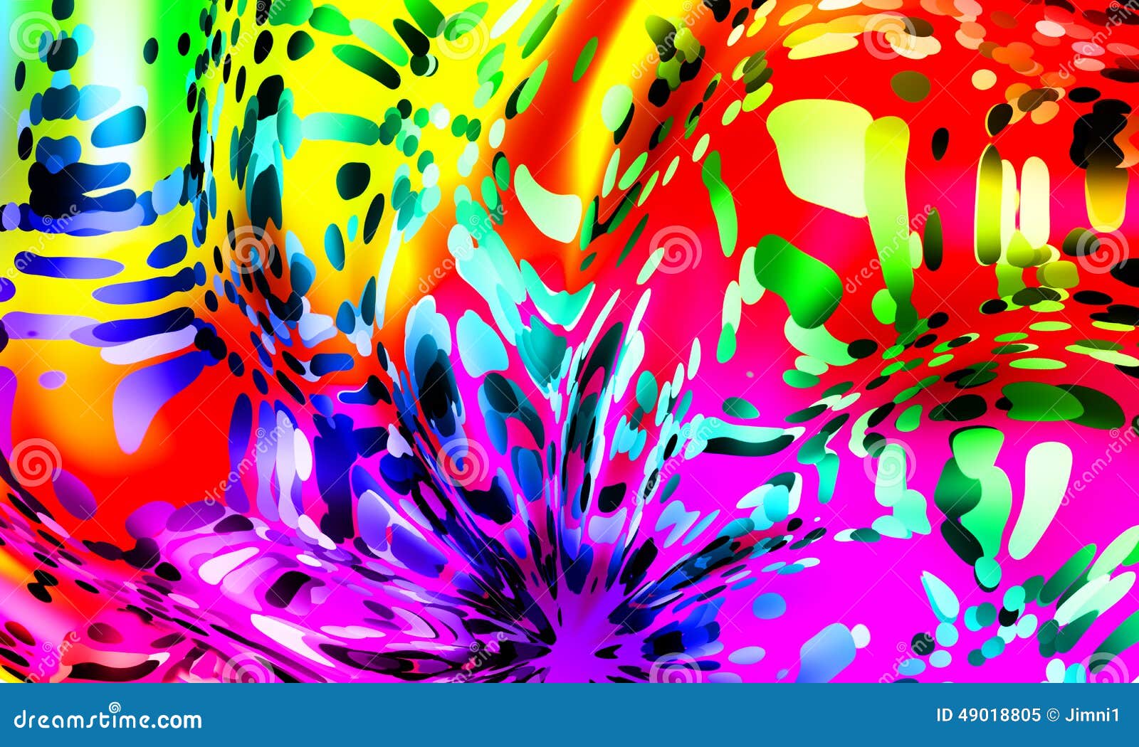 Multi-colored Abstract Background Creative Works Stock Illustration ...
