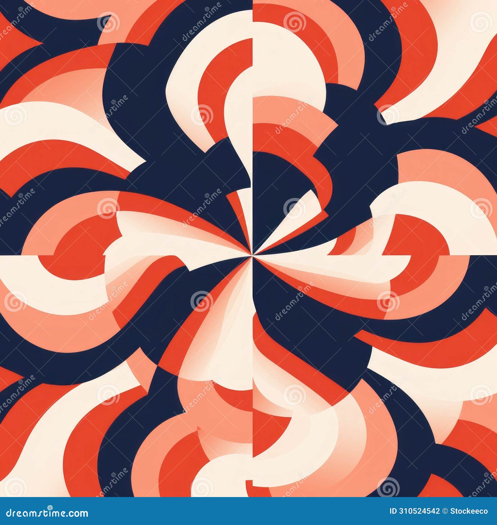 Whirly Illusory Wallpaper Circular Speaker With Bold Geometric Forms ...