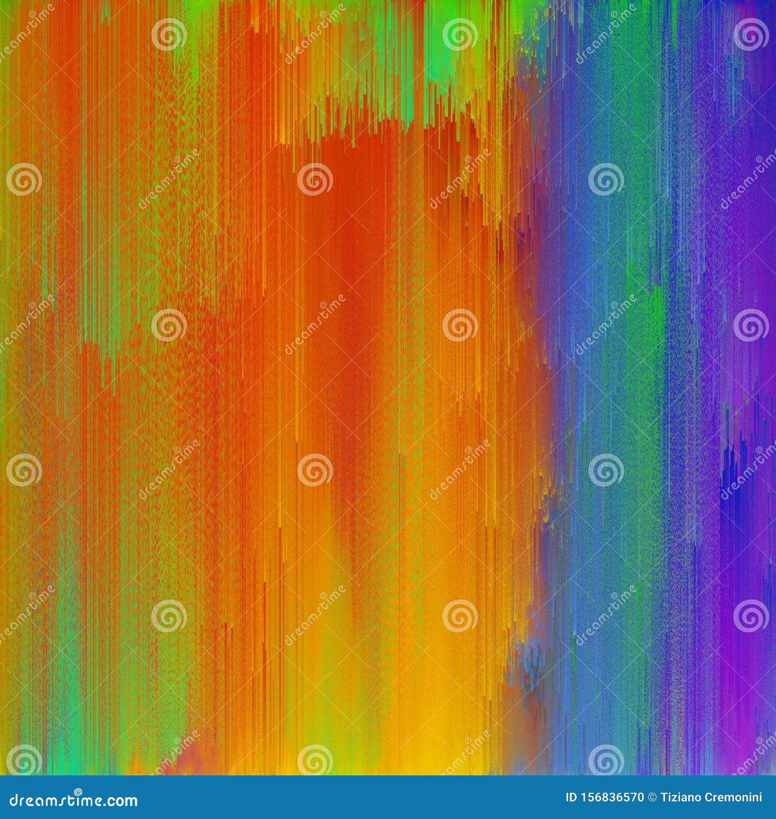 Multi Colored Abstract Background, Digital Illustration Stock ...