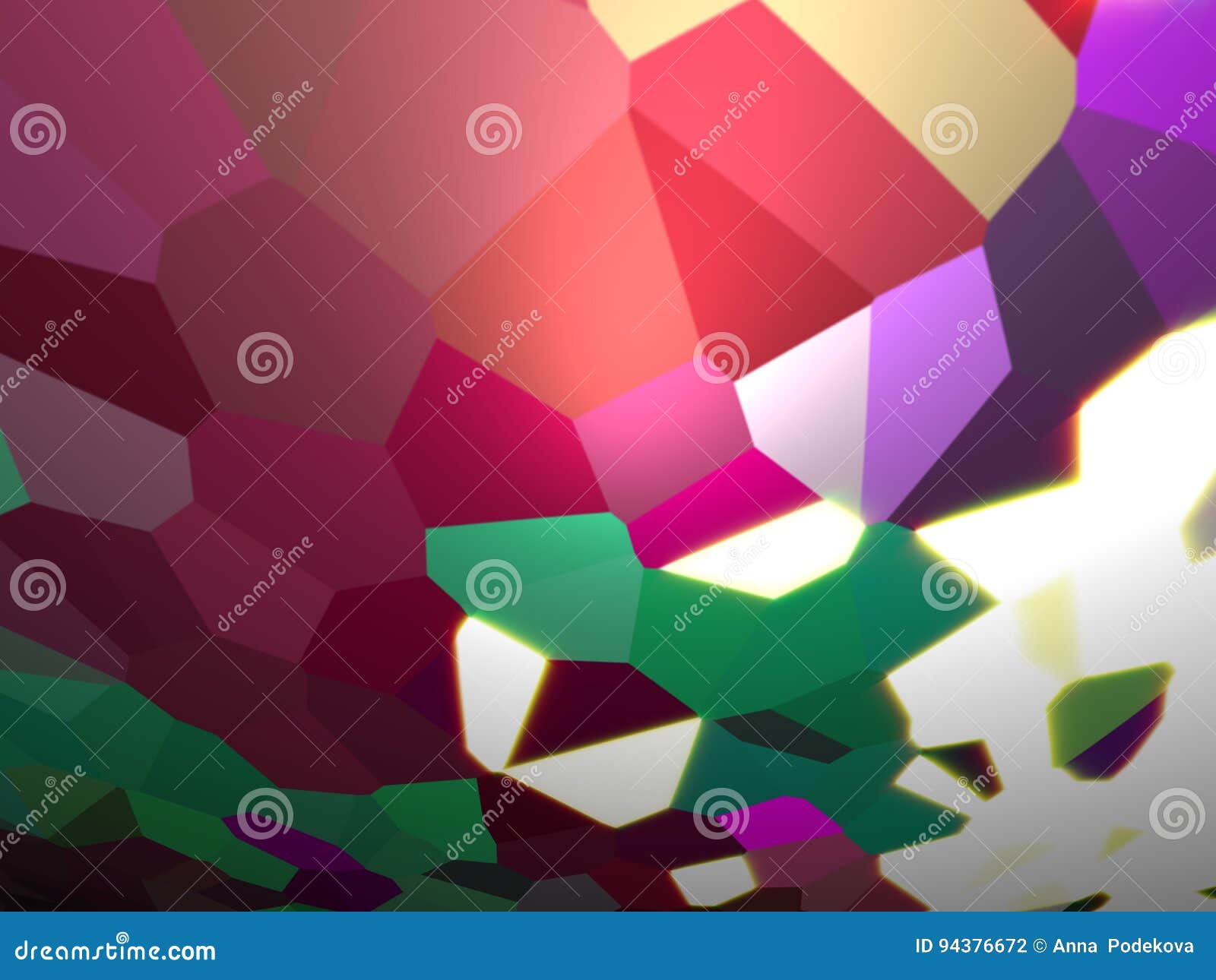 Multi Colored Abstract Background Stock Illustration - Illustration of ...