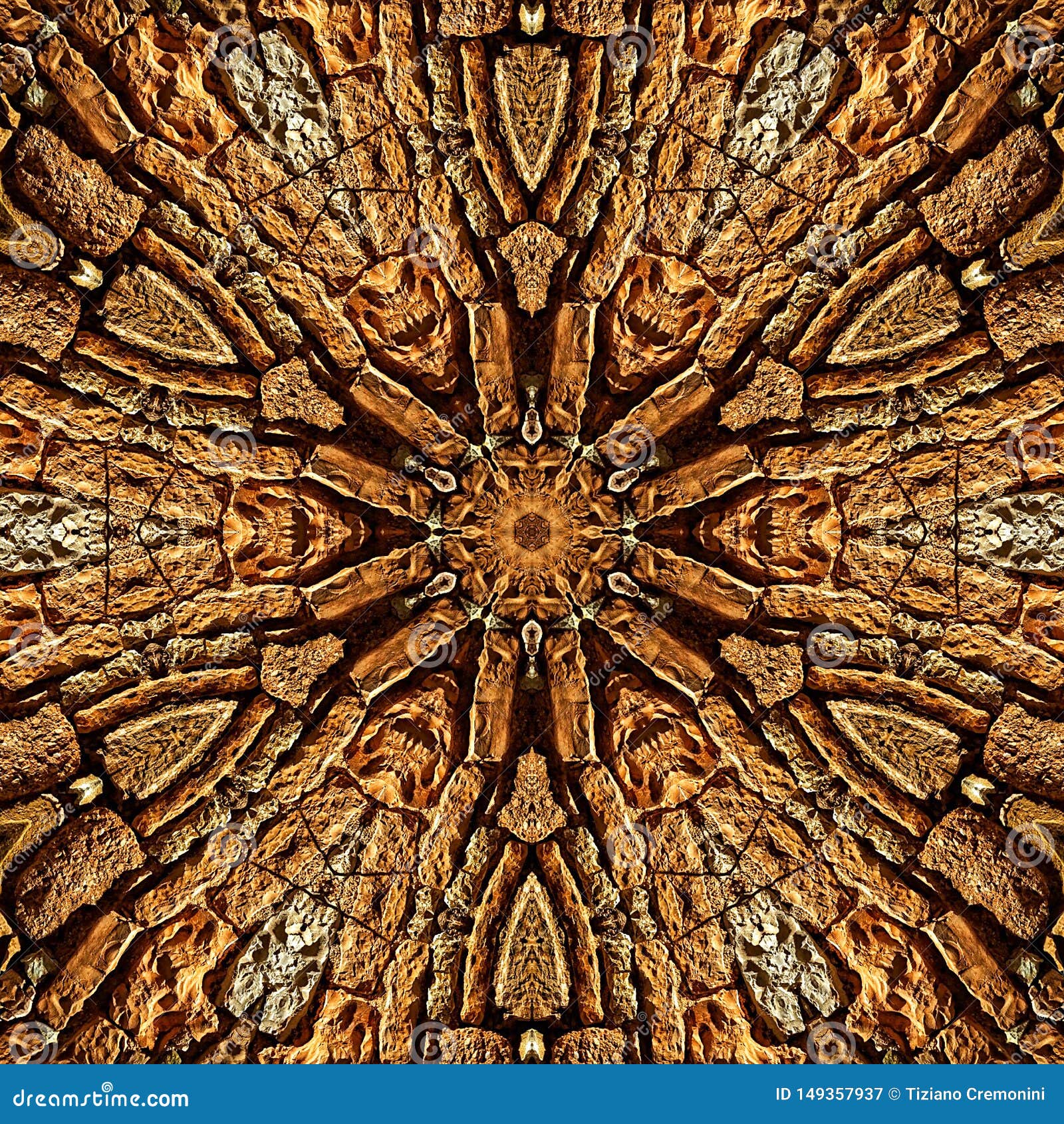 Multi Colored Abstract Background, Yellow and Orange Strips, Warp ...