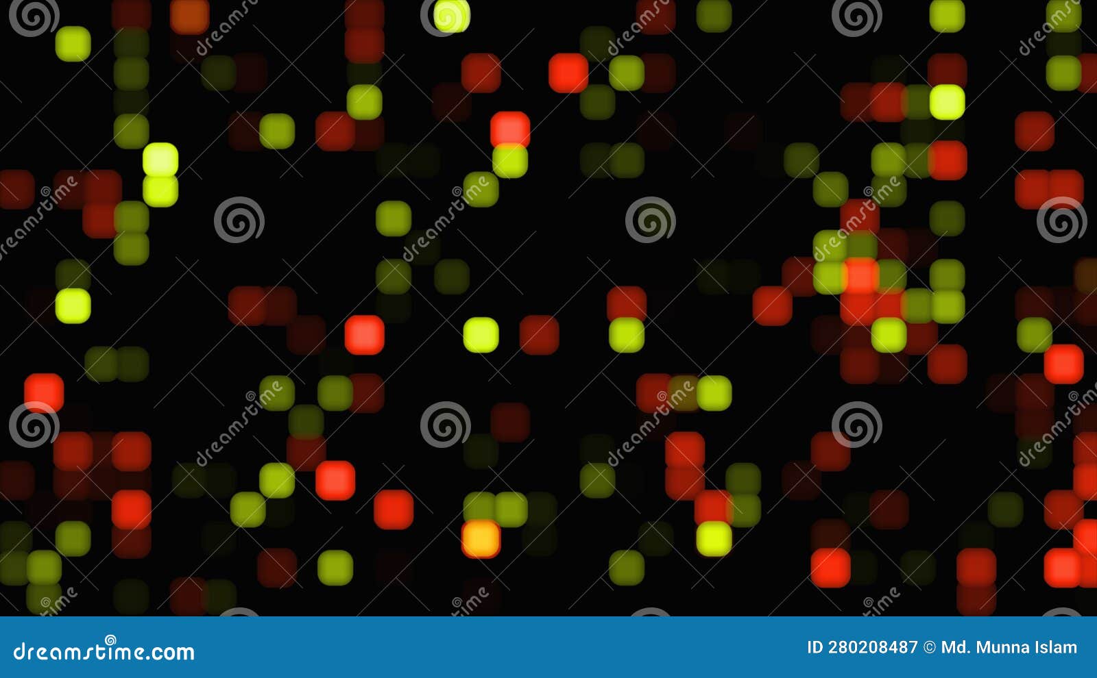 Multi Colored Abstract Square Pattern Background. Digital Square ...