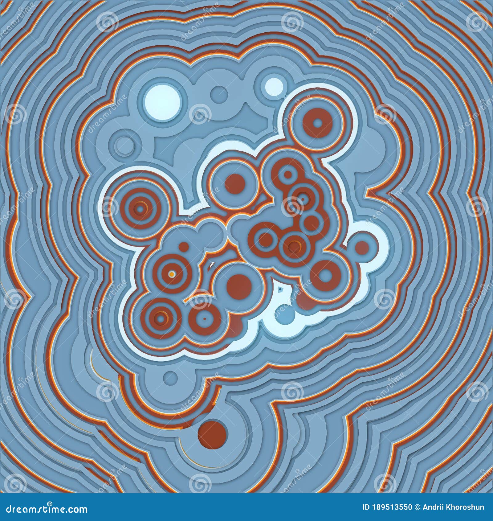 Multi Colored Abstract Wave Background. Modern Radio Waves Pattern. 3d ...