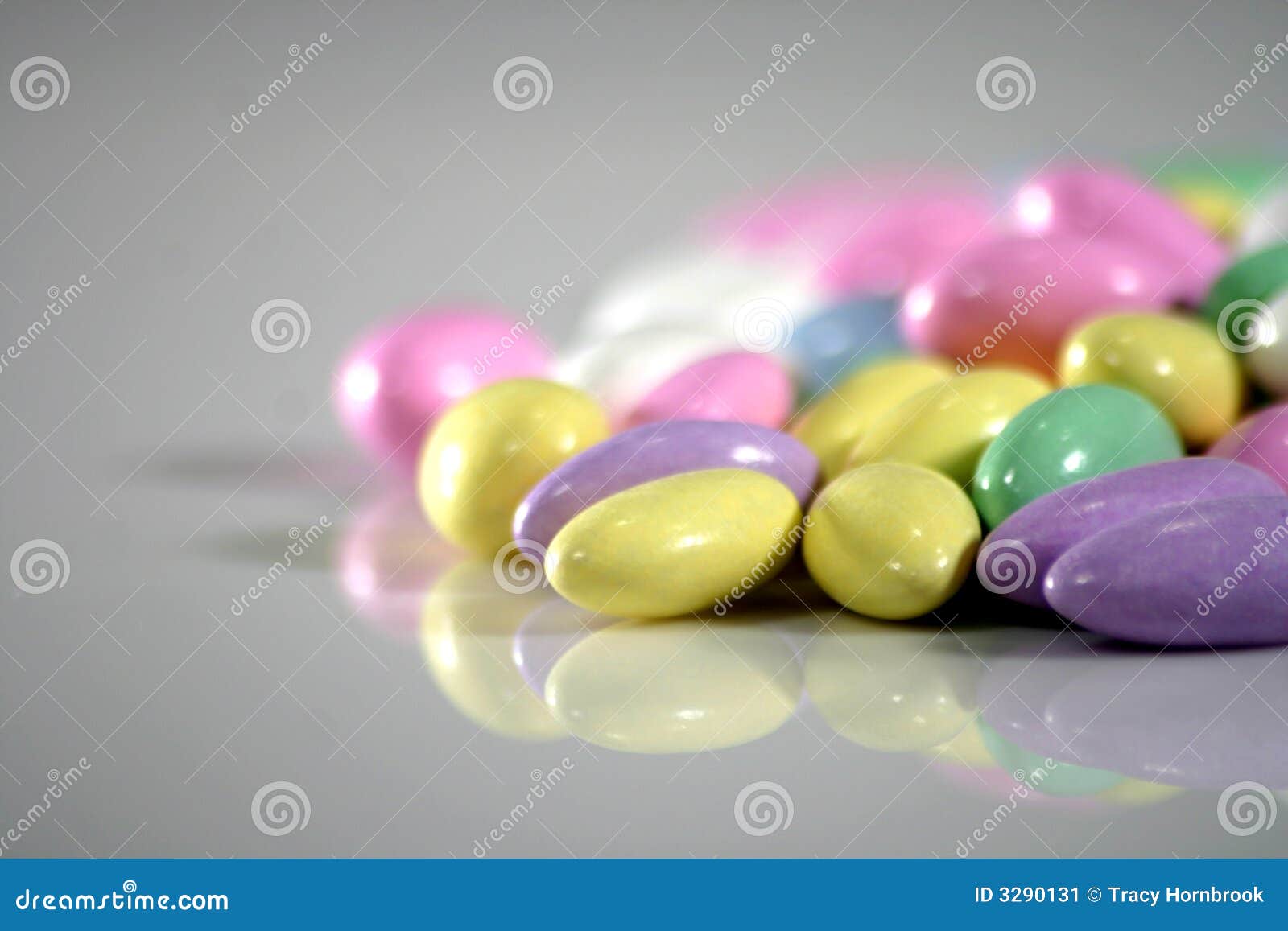 Multi colored almonds stock image. Image of crunchy, almonds - 3290131