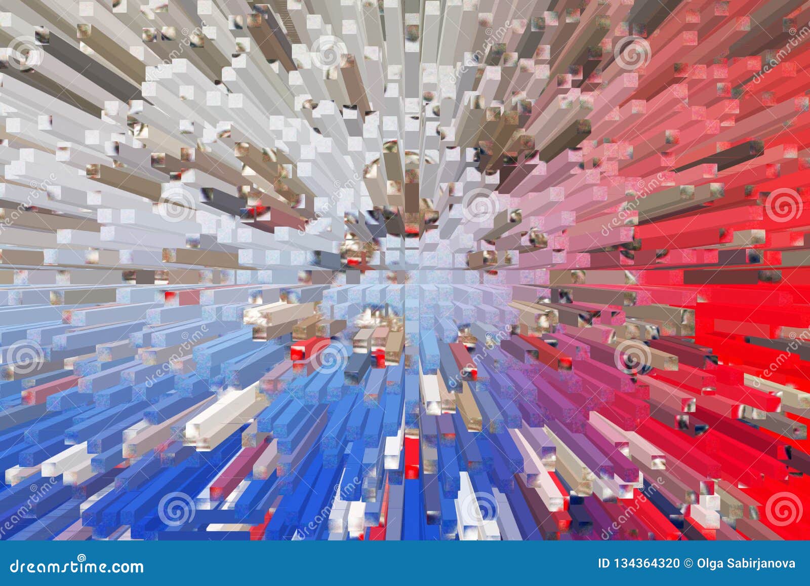 Multi-colored Background, Beautiful Volume Abstraction Stock ...