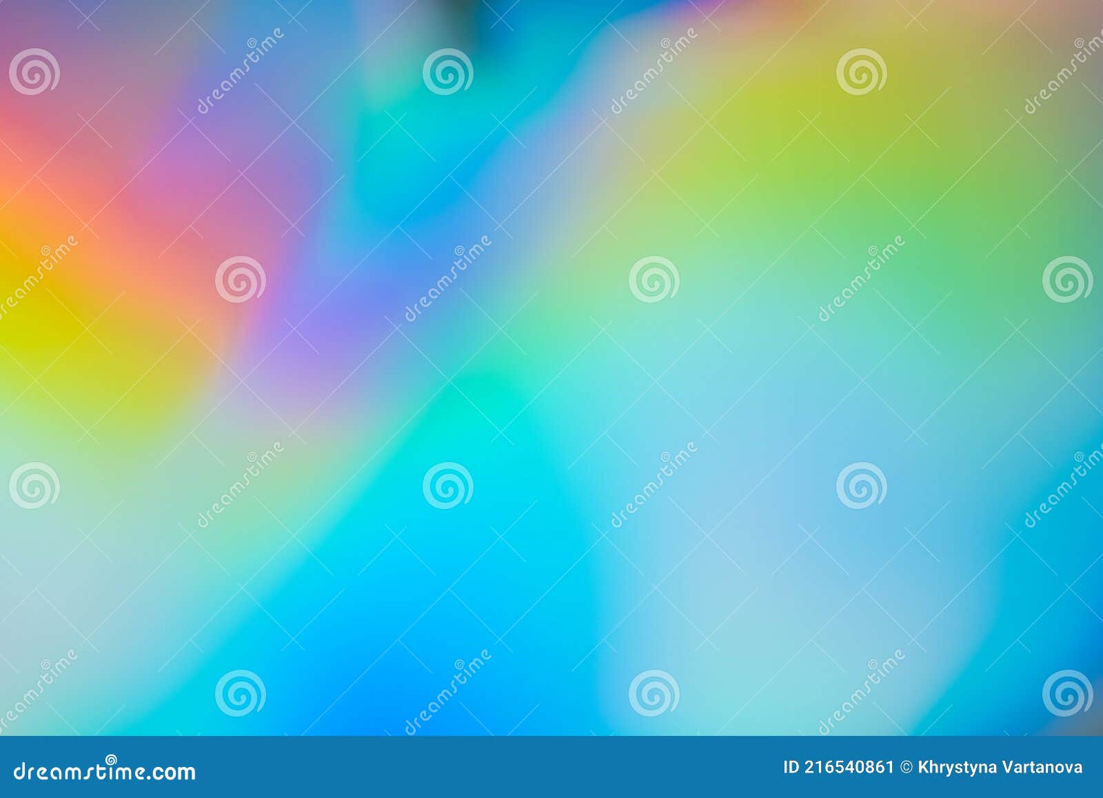 Multi Colored Background with Holographic Texture Effect Stock Image ...