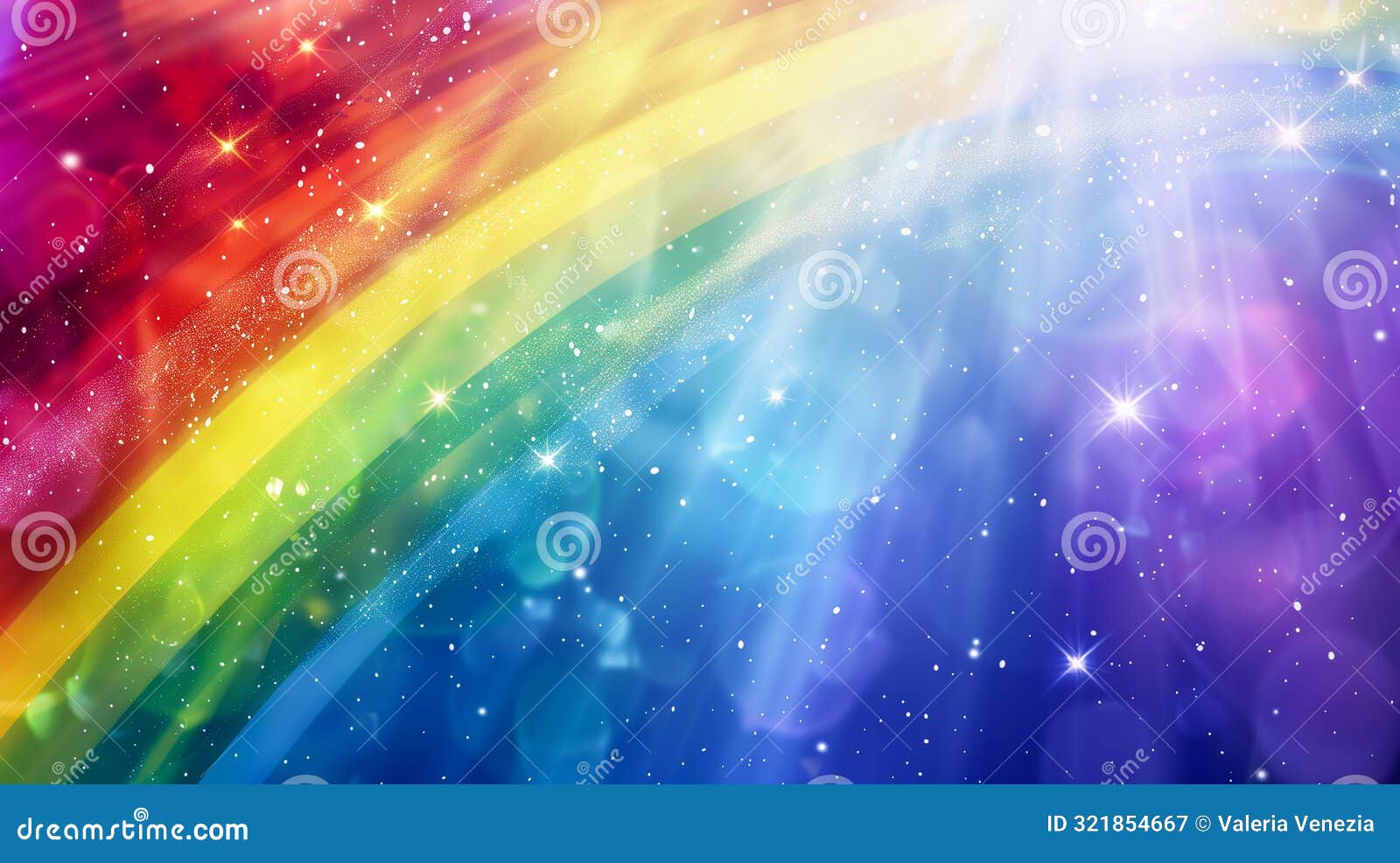A Multi-colored Background with the LGBT Rainbow Colours, AI Generated ...