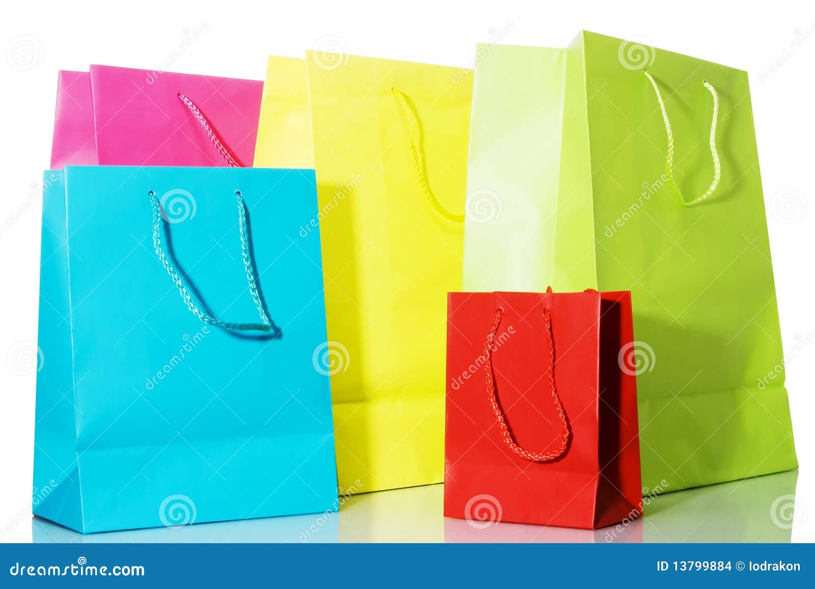 Multi-colored Bags stock photo. Image of colorful, gift - 13799884