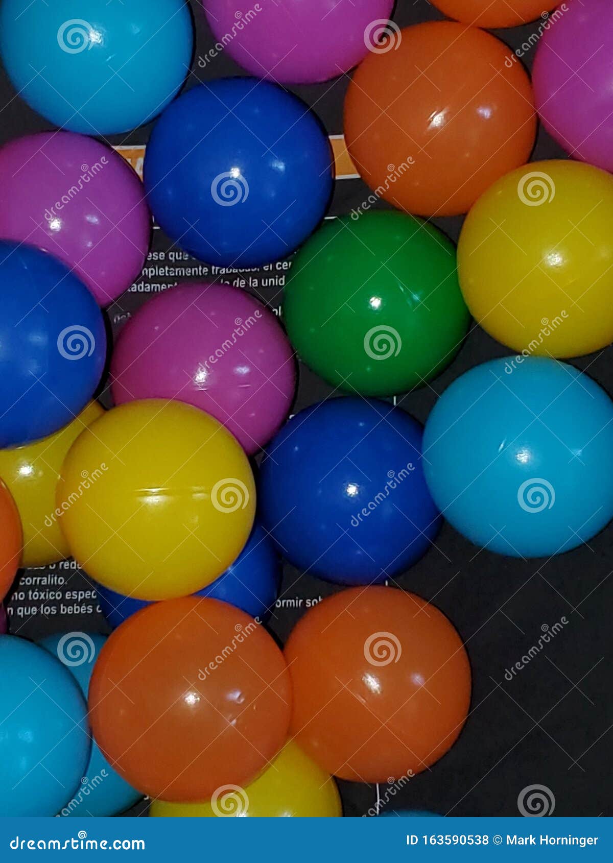 Multi Colored Balls in a Ball Pit Stock Photo - Image of multi, colored ...